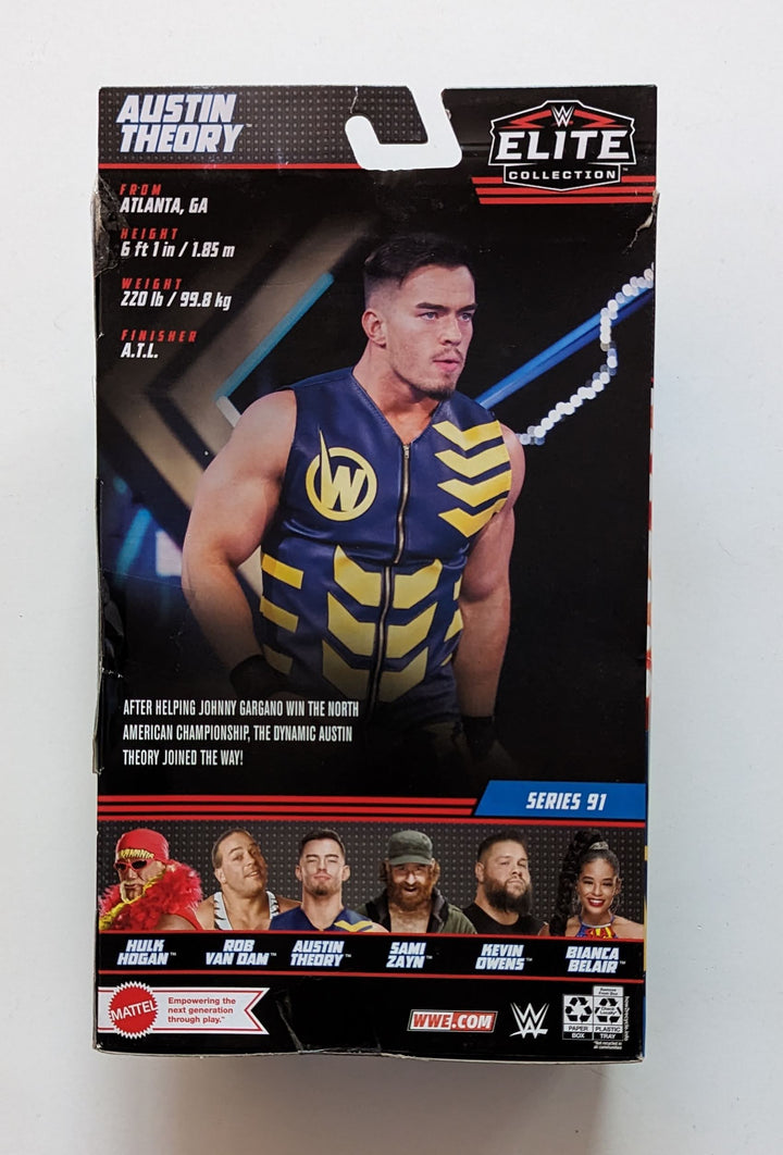 All Austin Theory Wrestling Action Figures – Wrestling Figure Database