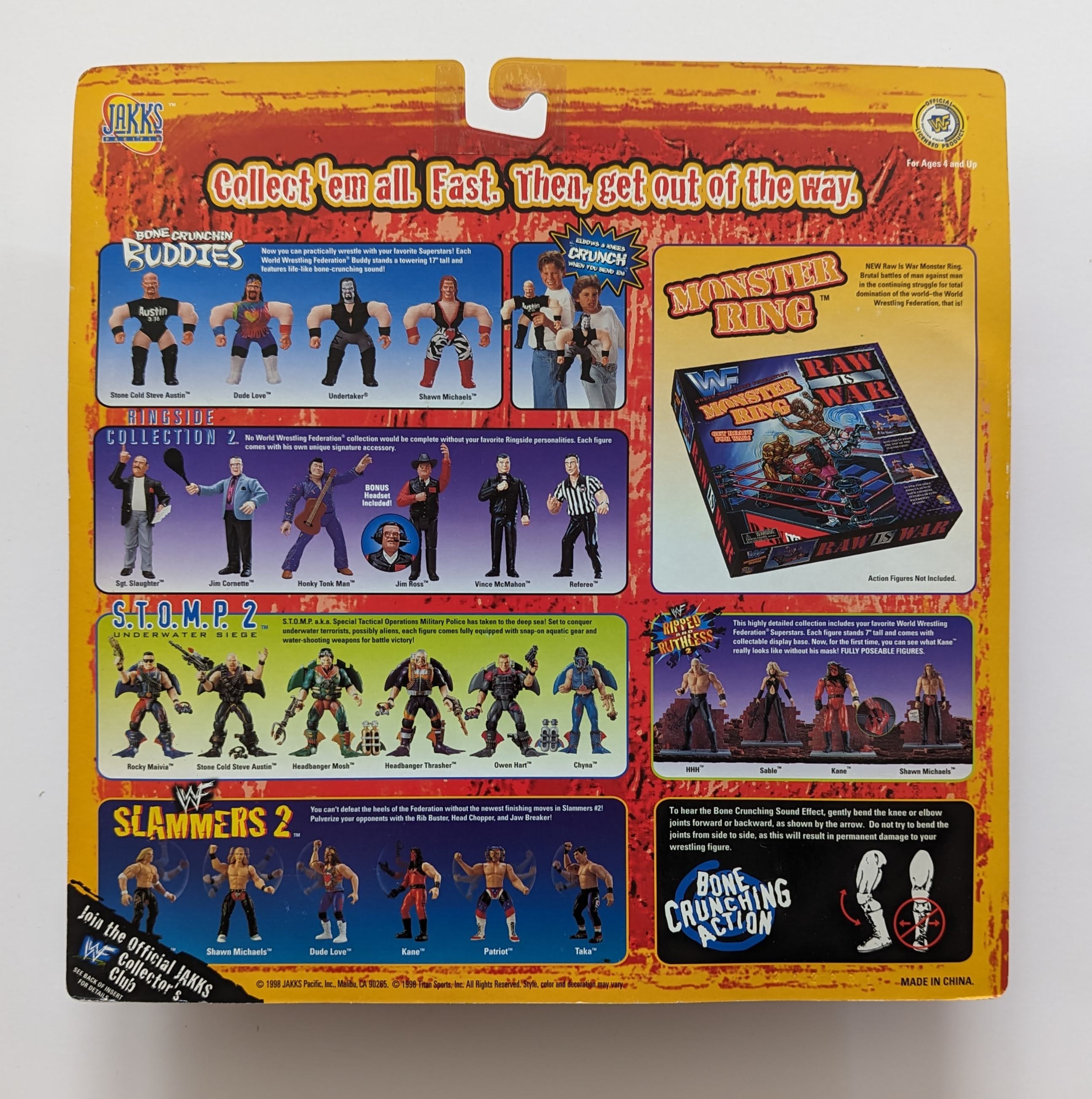 1998 WWF Jakks Pacific Grudge Match: TAKA vs. Brian Christopher ...