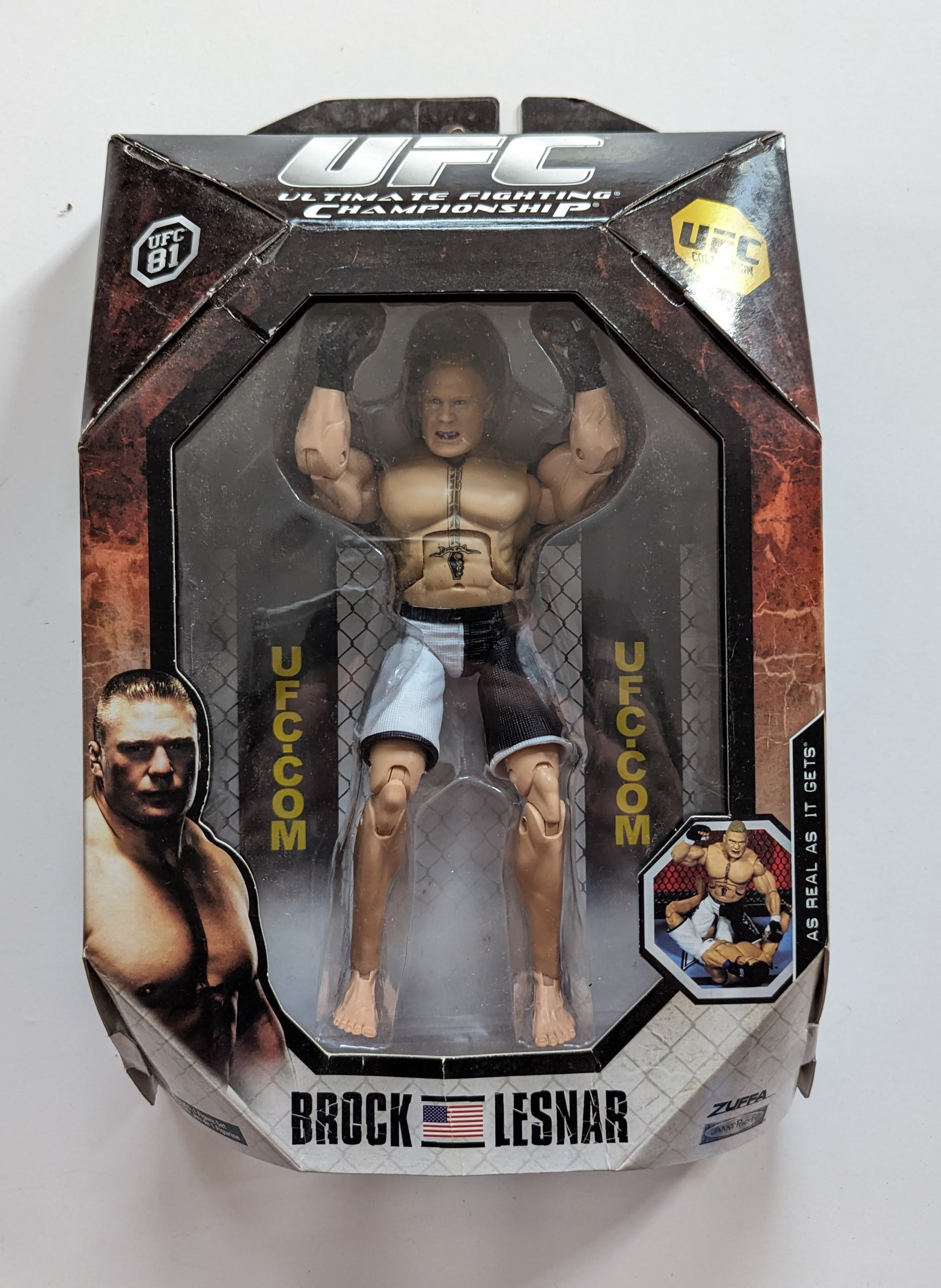 2009 Jakks Pacific UFC 81 Series 0 Brock Lesnar – Wrestling Figure Database