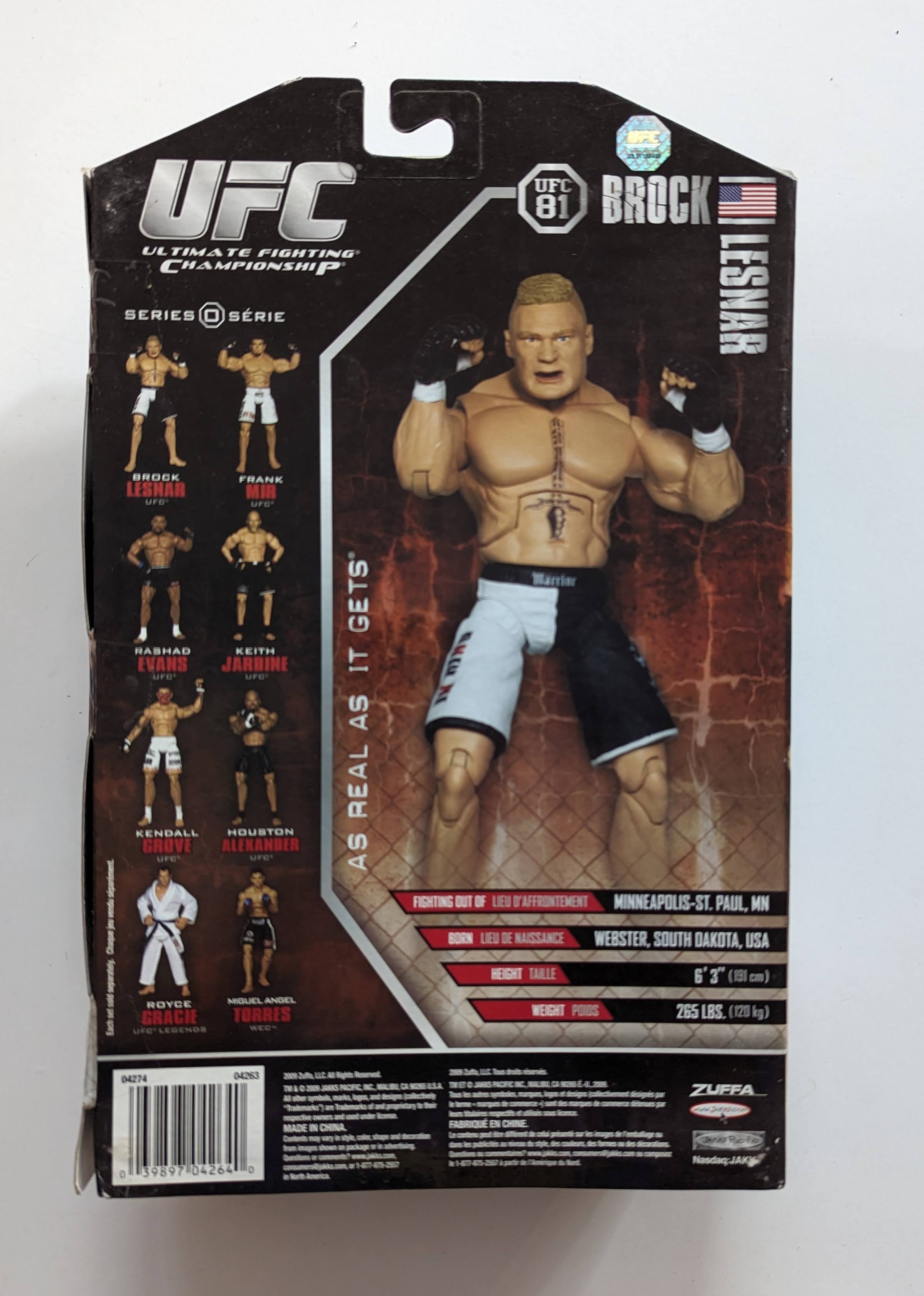 Ultimate Fighting Championship [UFC] Wrestling Figures – Wrestling ...