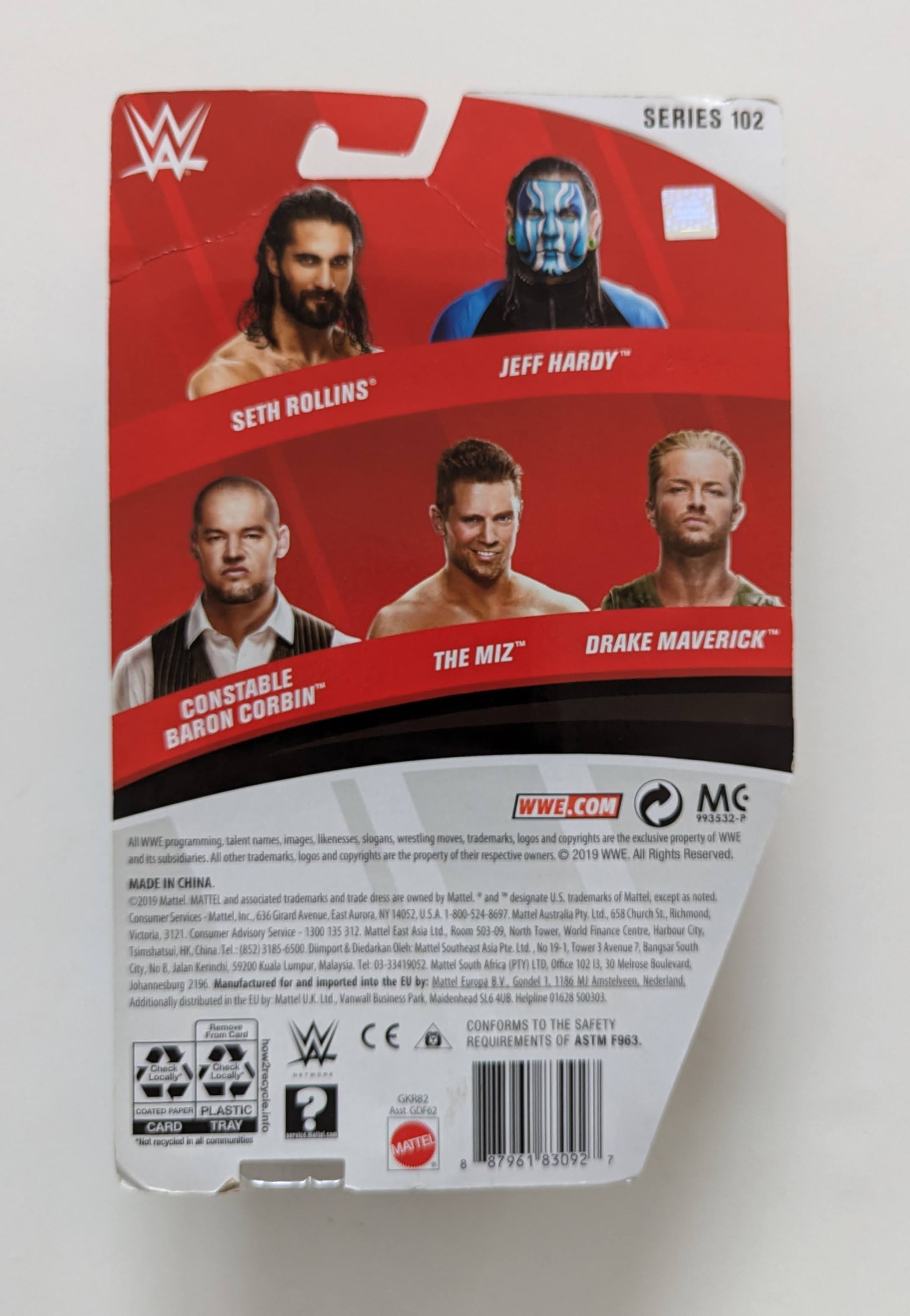 2019 WWE Mattel Basic Series 102 Constable Baron Corbin – Wrestling ...