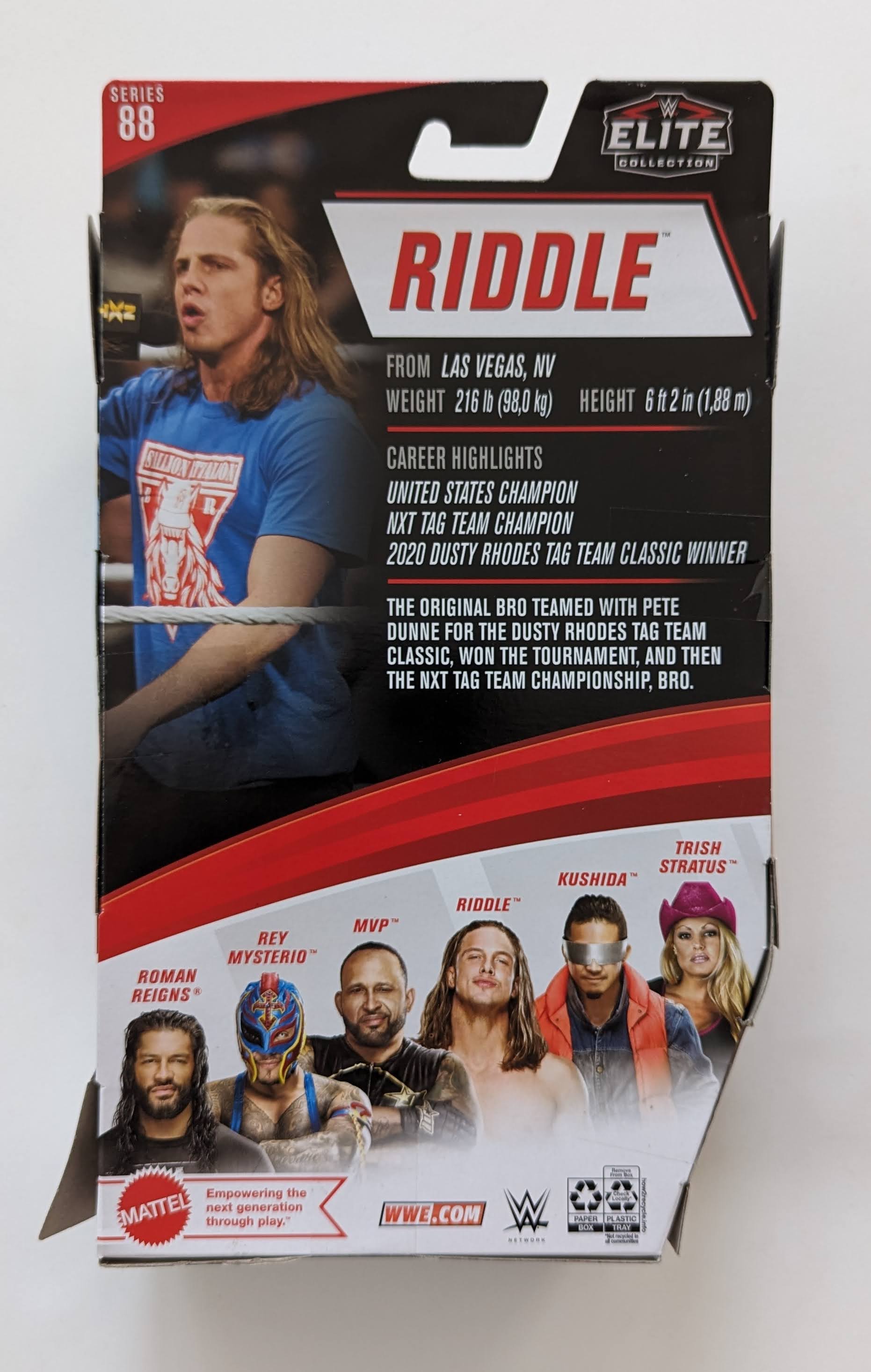 All Riddle Wrestling Action Figures – Wrestling Figure Database