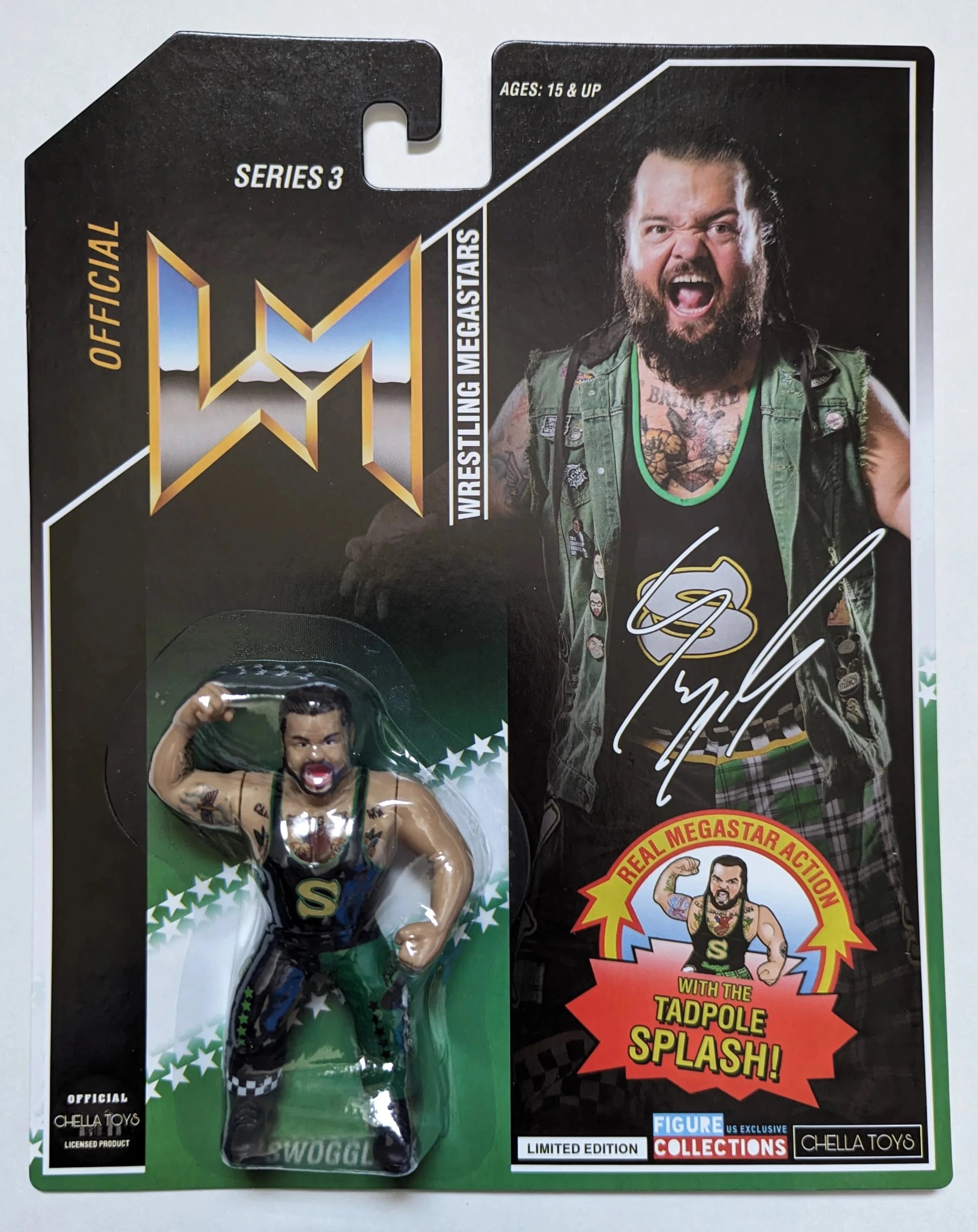 2023 Chella Toys Wrestling Megastars Series 3 Swoggle [Exclusive ...