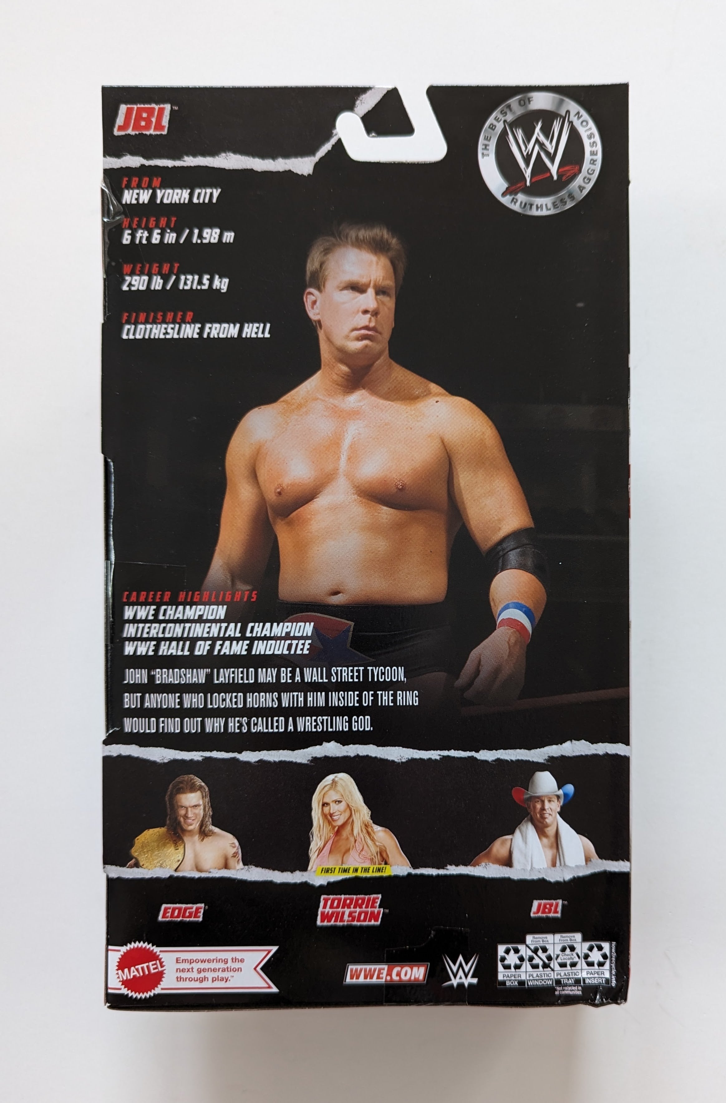 All JBL [a.k.a. John Bradshaw Layfield] Wrestling Action Figures – Page ...