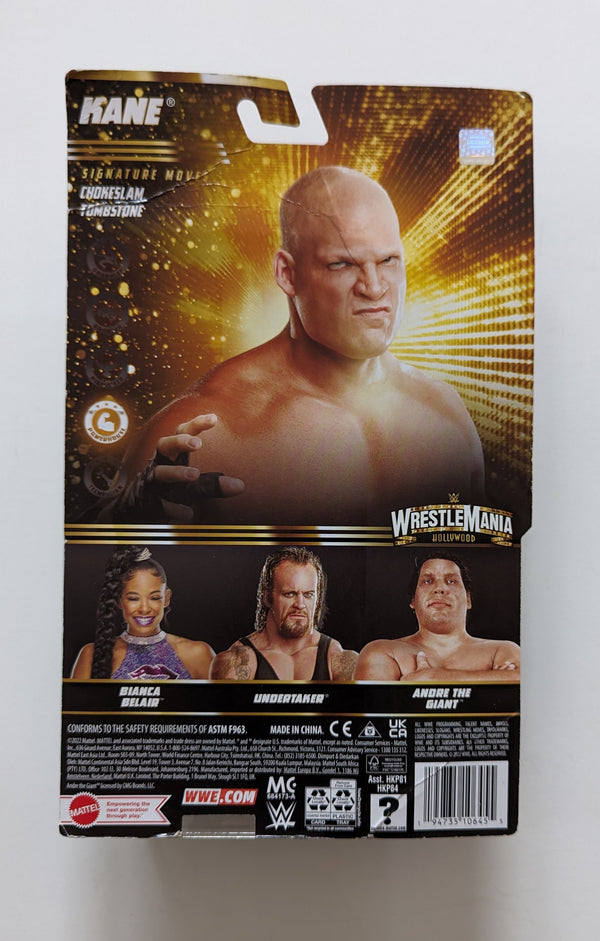 2022 WWE Mattel Basic WrestleMania 39 Kane – Wrestling Figure Database