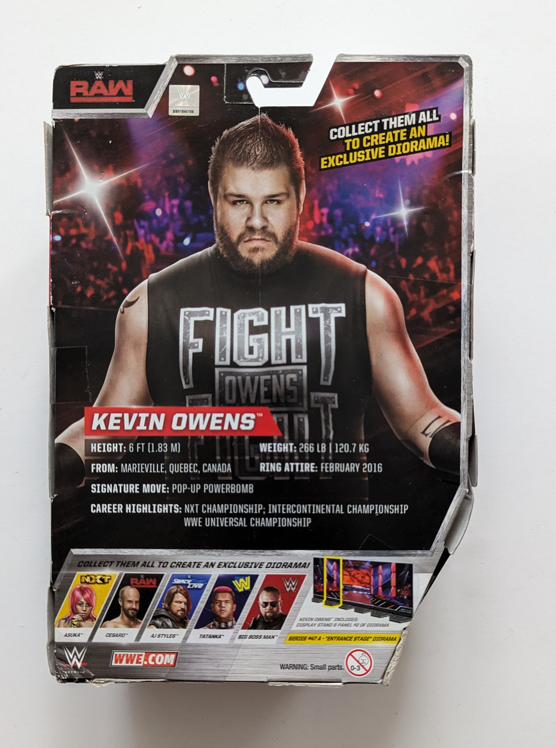 All Kevin Owens Wrestling Action Figures – Wrestling Figure Database