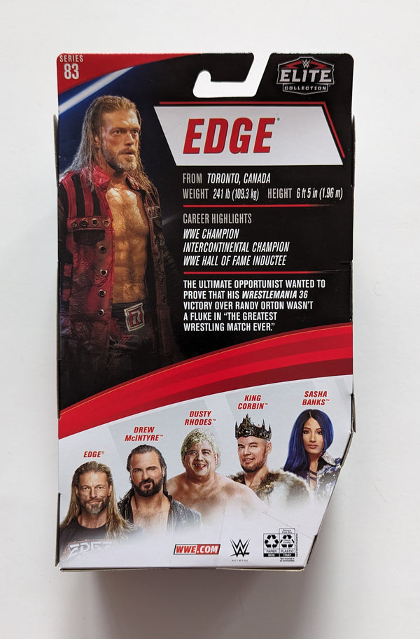 2021 WWE Mattel Elite Collection Series 83 Edge – Wrestling Figure Database
