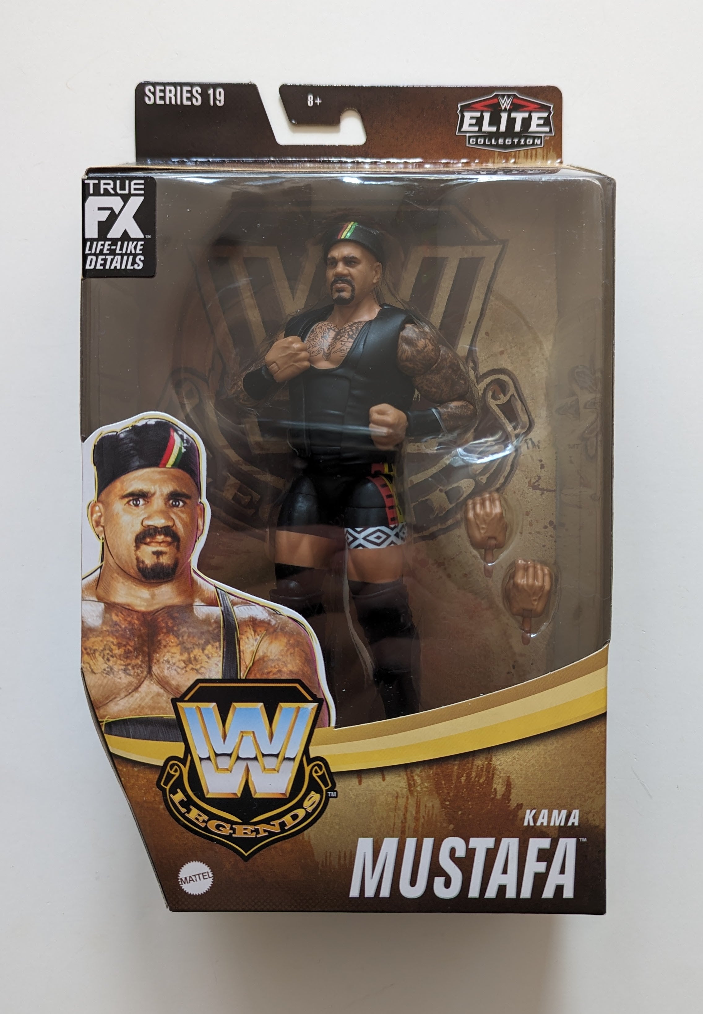 2023 WWE Mattel Elite Collection Legends Series 19 Kama Mustafa [Exclu ...