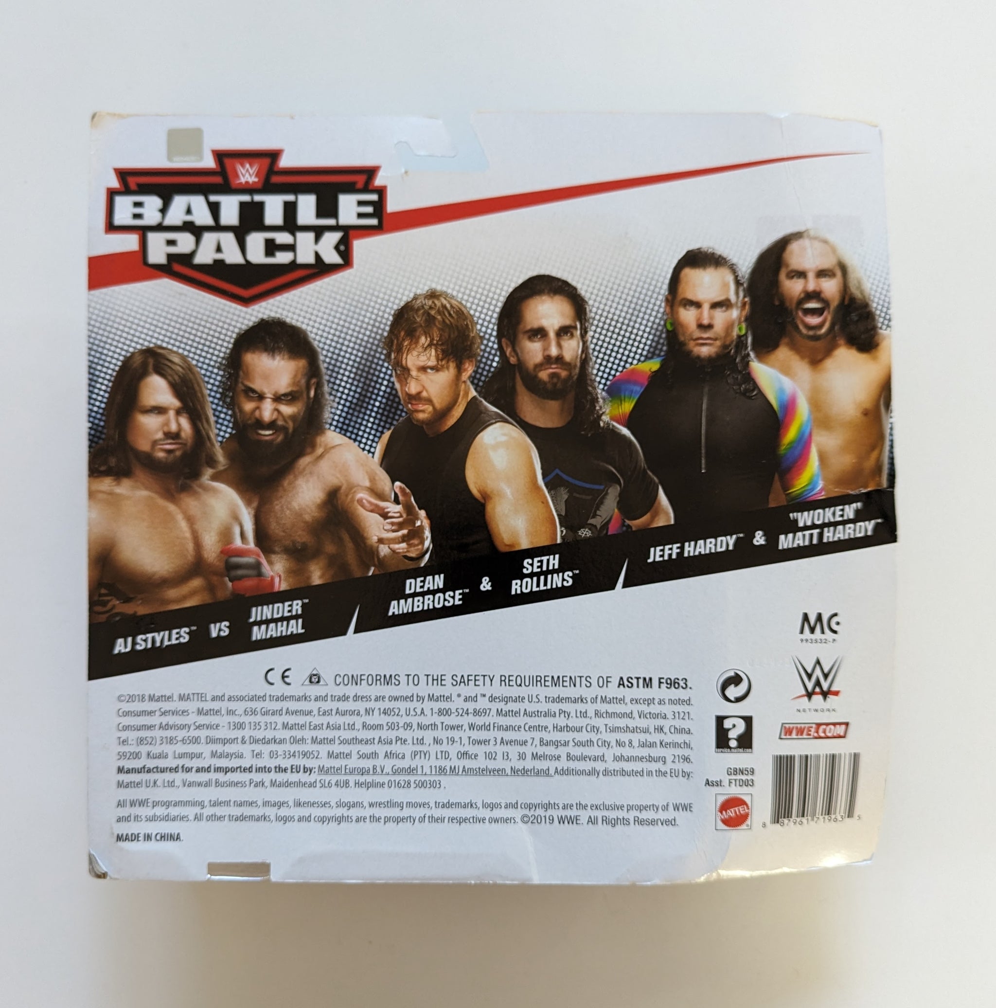 2019 WWE Mattel Basic Battle Packs Series 59 The Hardy Boyz – Wrestling Figure Database