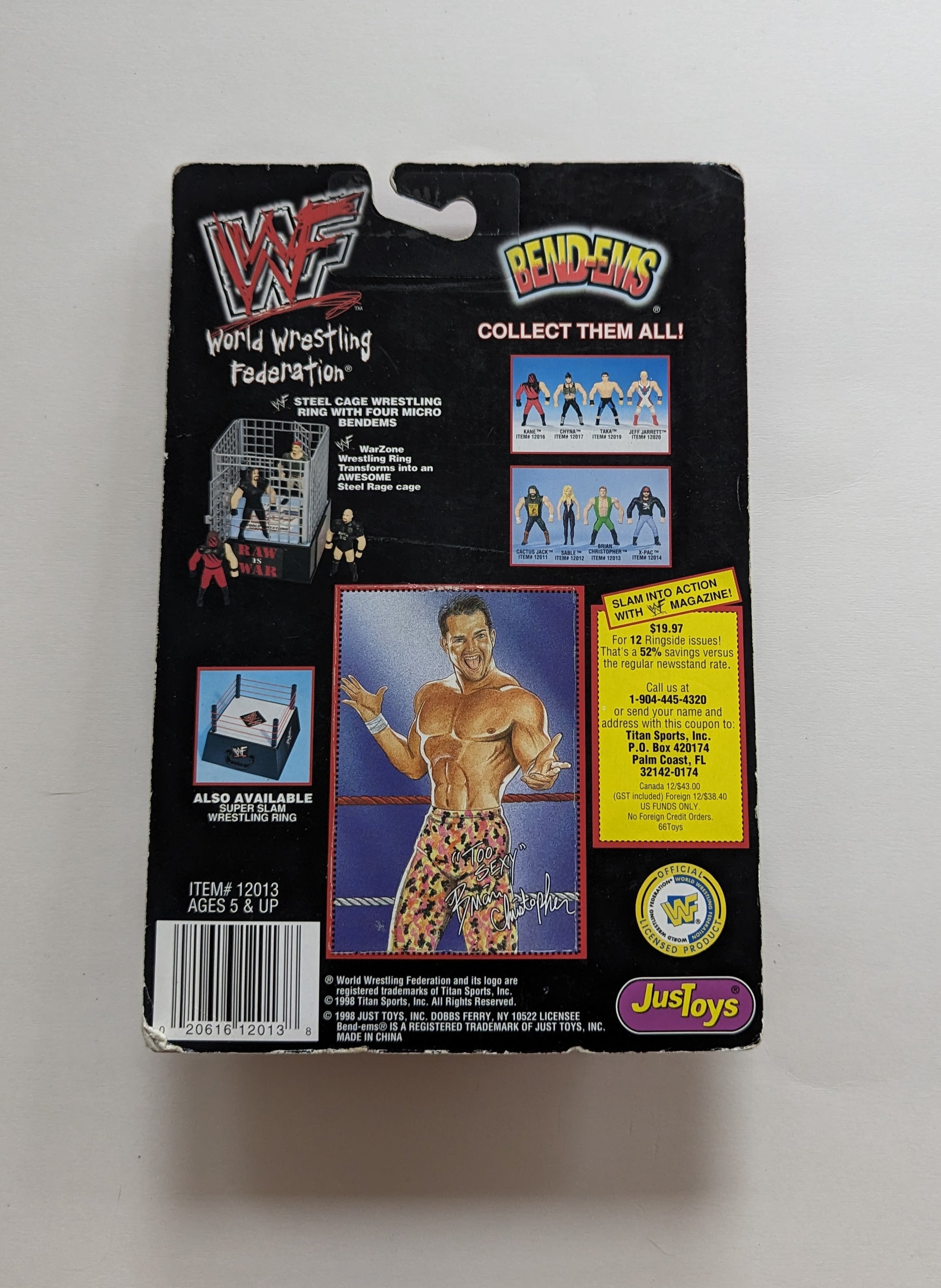 Just Toys WWF Bend-Ems, Micro Bend-Ems & Stretch-Ems – Page 3 – Wrestling Figure Database