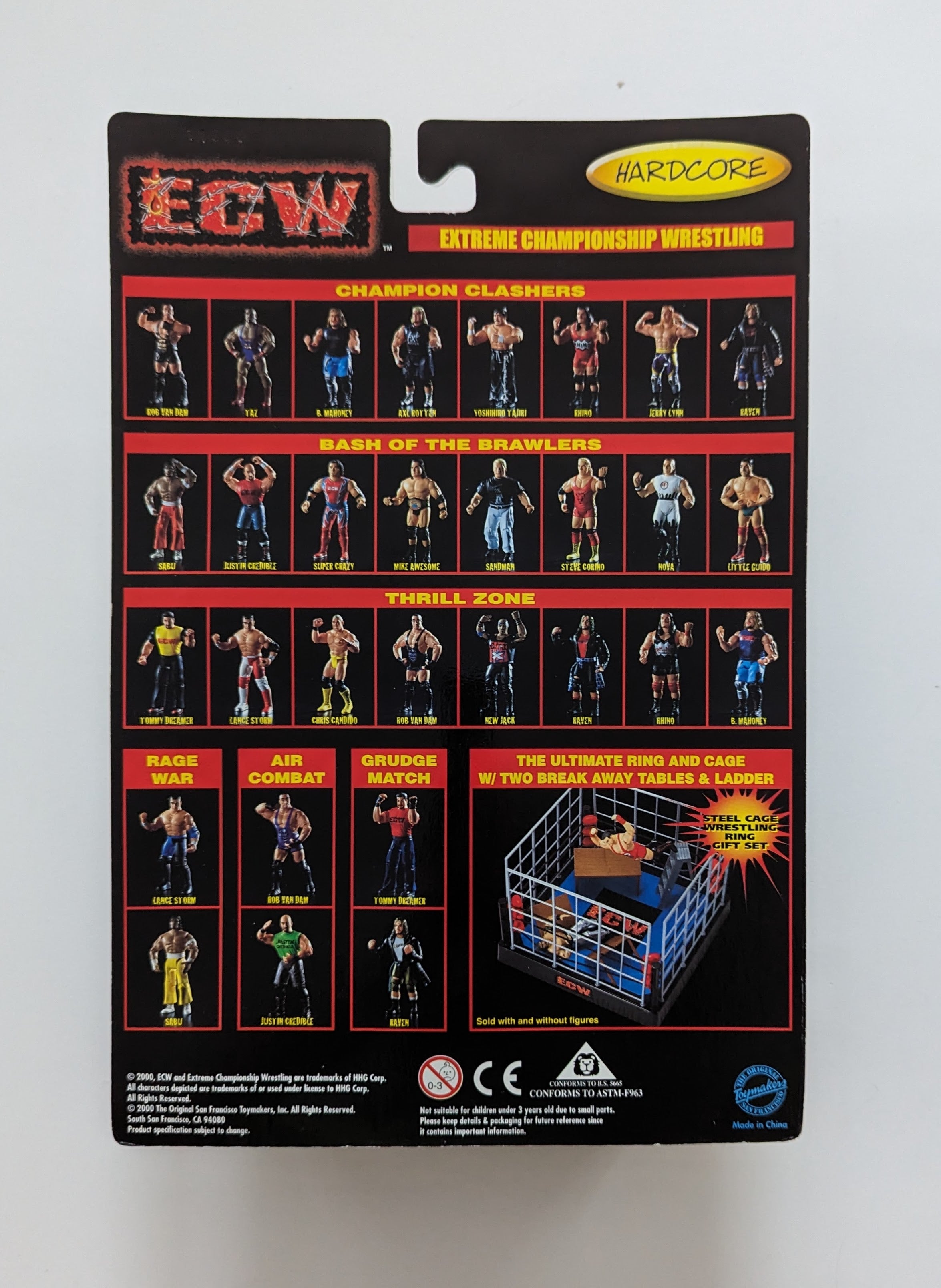 2000 ECW OSFTM Series 5 "Bash of the Brawlers" Super Crazy – Wrestling ...