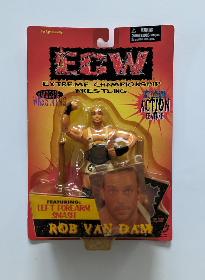 Original San Francisco Toy Makers ECW Wrestling Action Figures ...