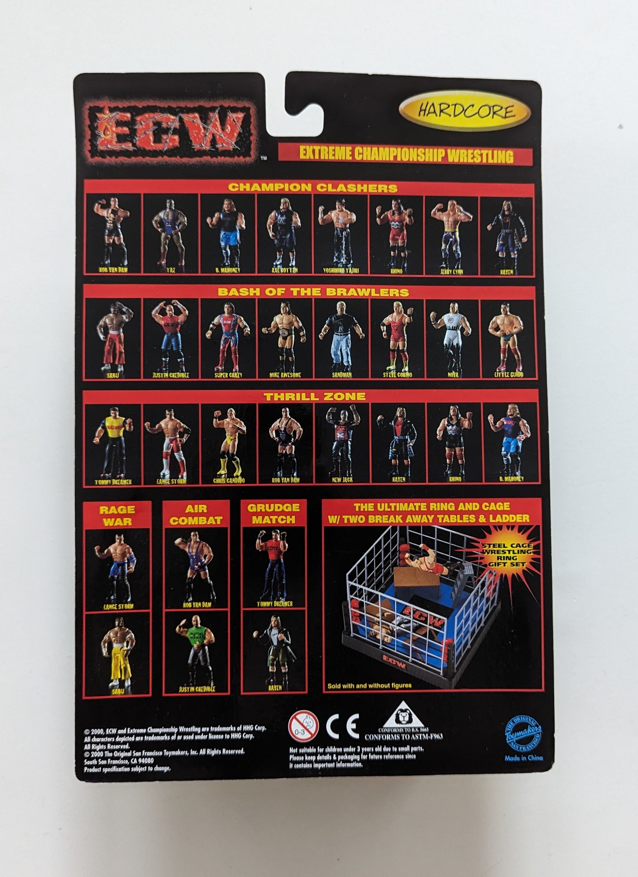 2000 ECW OSFTM Series 4 "Champion Clashers" Axl Rotten – Wrestling ...