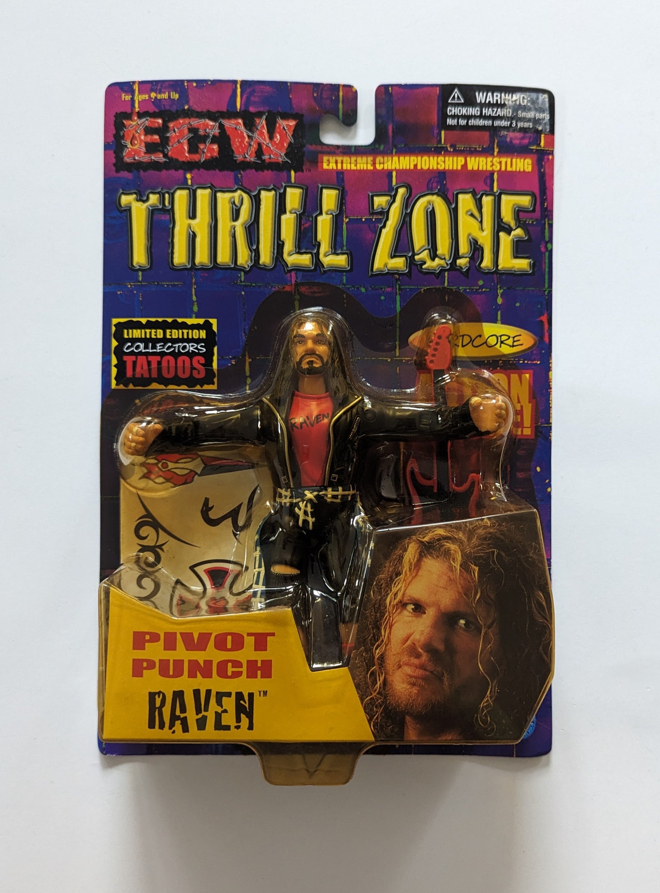 2000 ECW OSFTM Series 6 "Thrill Zone" Raven – Wrestling Figure Database