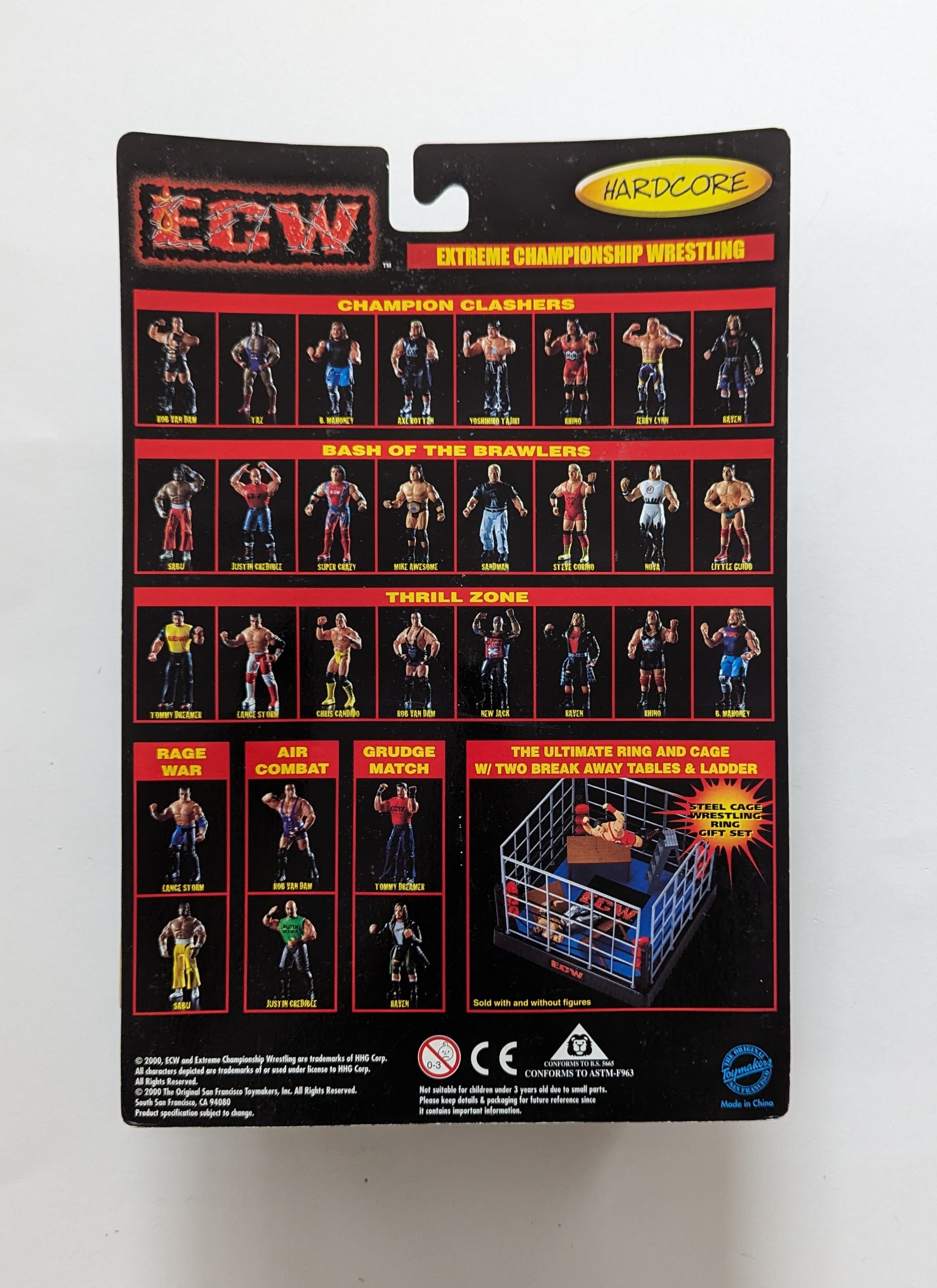 2000 ECW OSFTM Series 6 "Thrill Zone" Lance Storm – Wrestling Figure ...