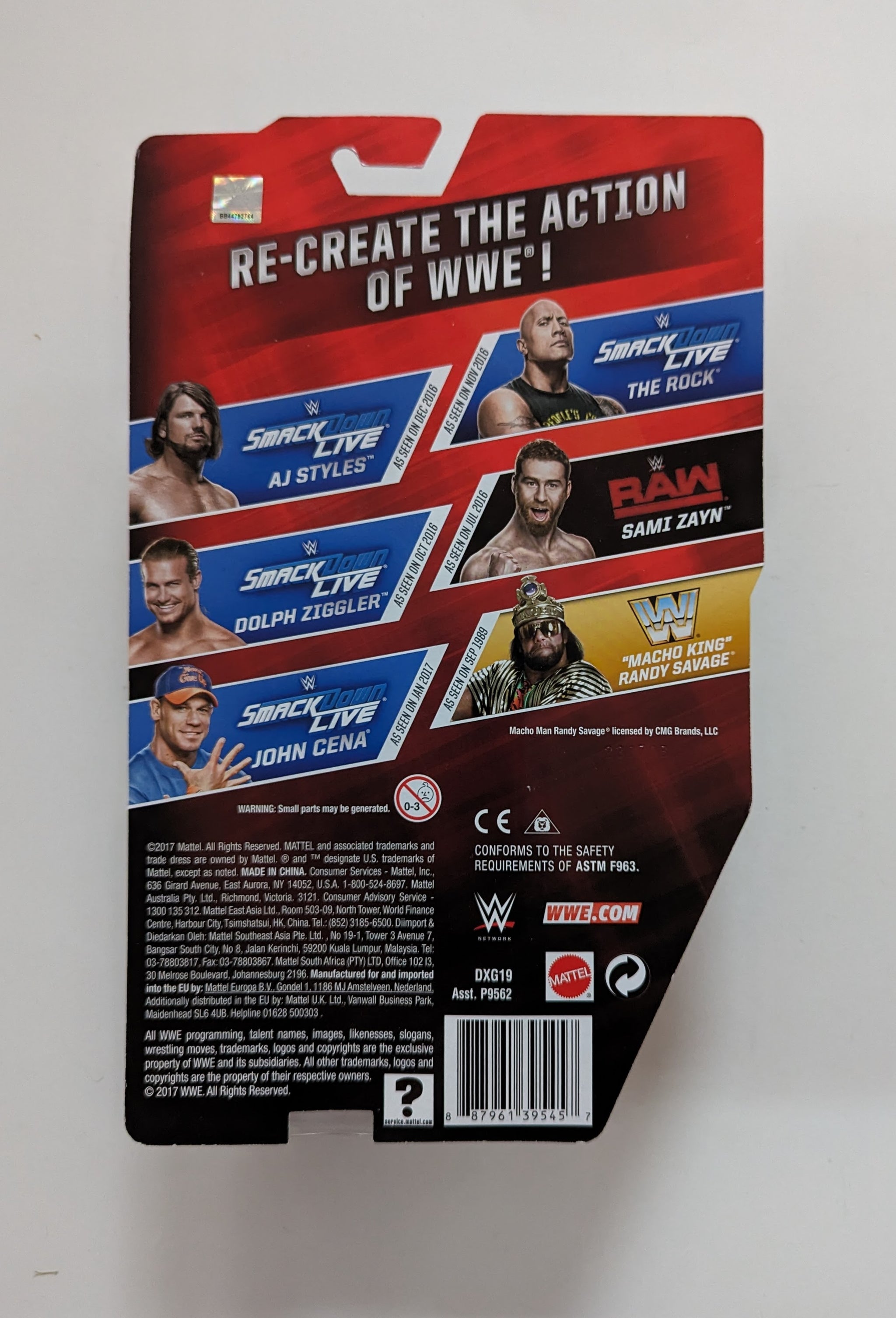 2017 WWE Mattel Basic Series 76 "Macho King" Randy Savage – Wrestling Figure Database