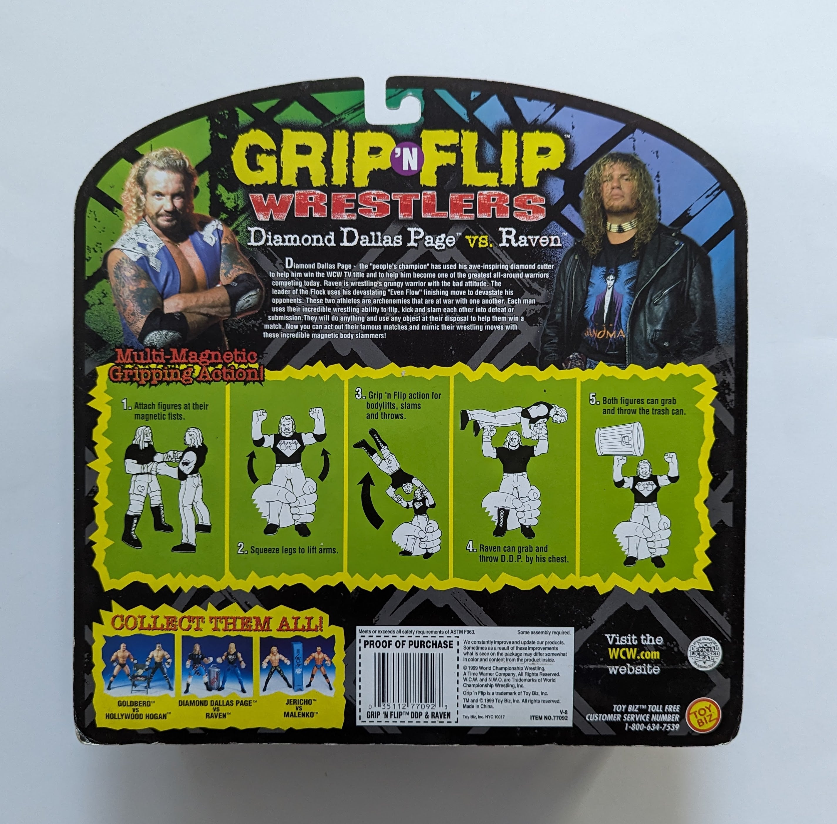 All Raven Wrestling Action Figures – Wrestling Figure Database