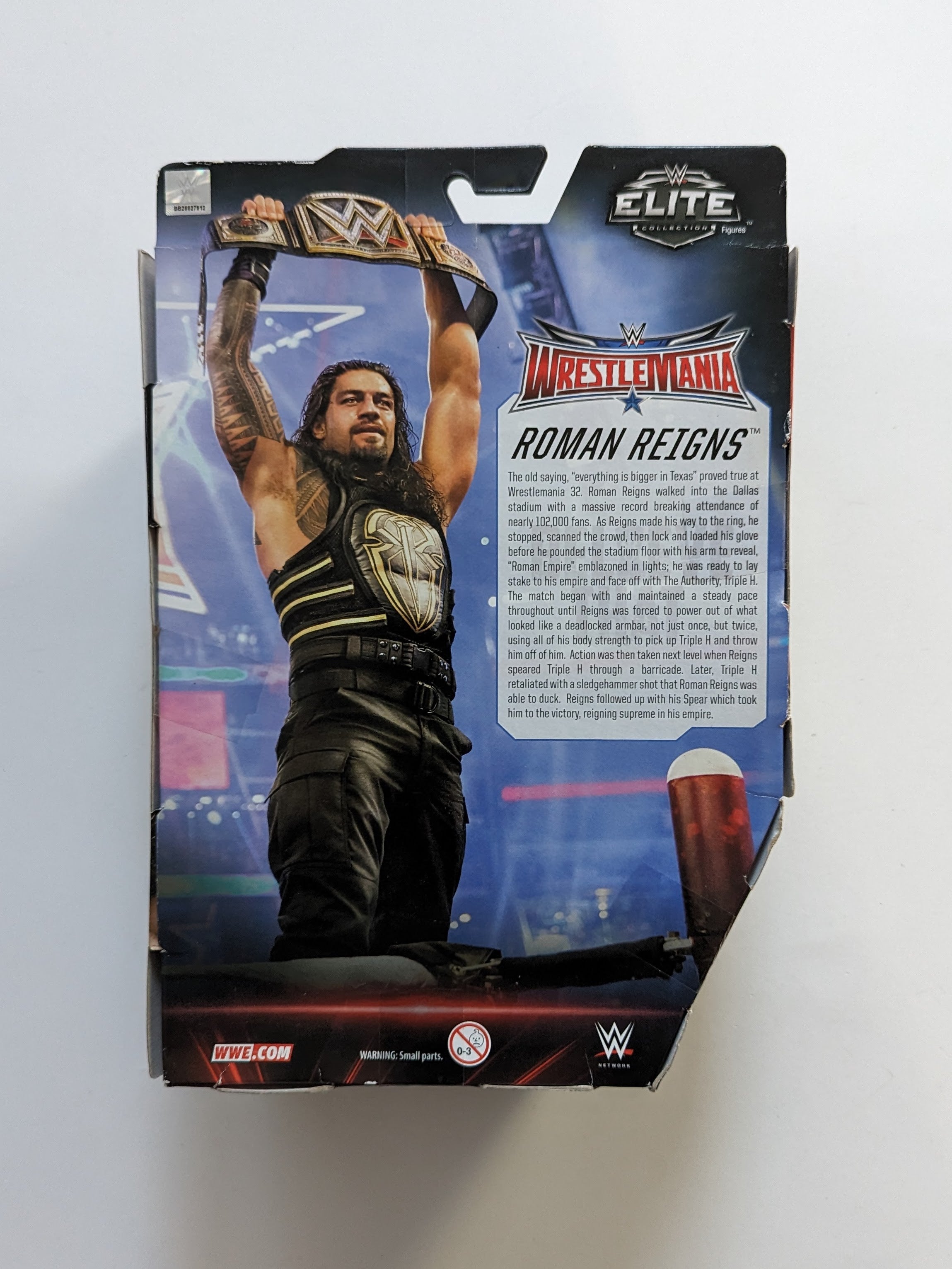 2016 WWE Mattel Elite Collection Network Spotlight Series 1 Roman Reig ...