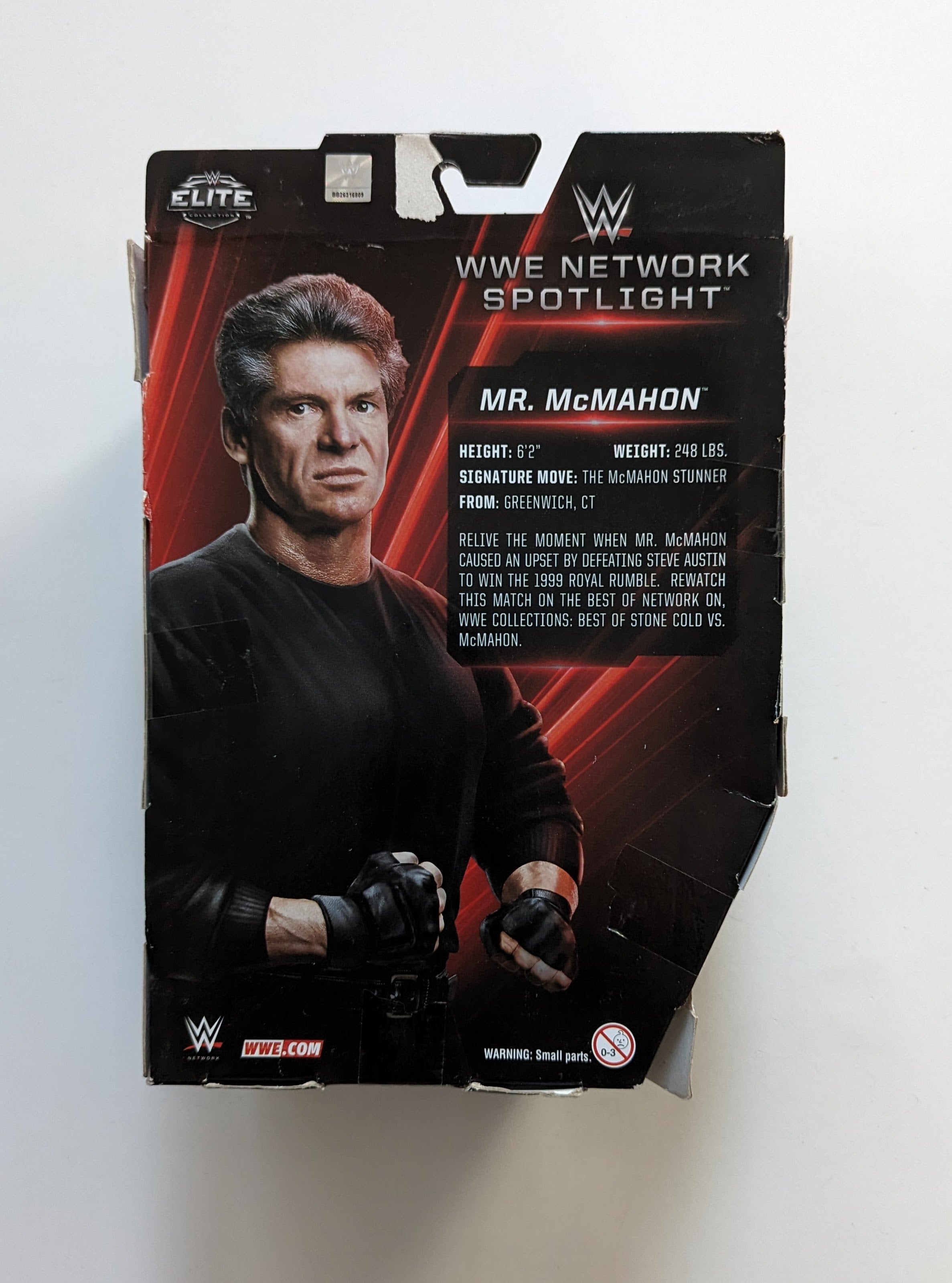 2016 WWE Mattel Elite Collection Network Spotlight Series 1 Mr. McMaho – Wrestling Figure Database