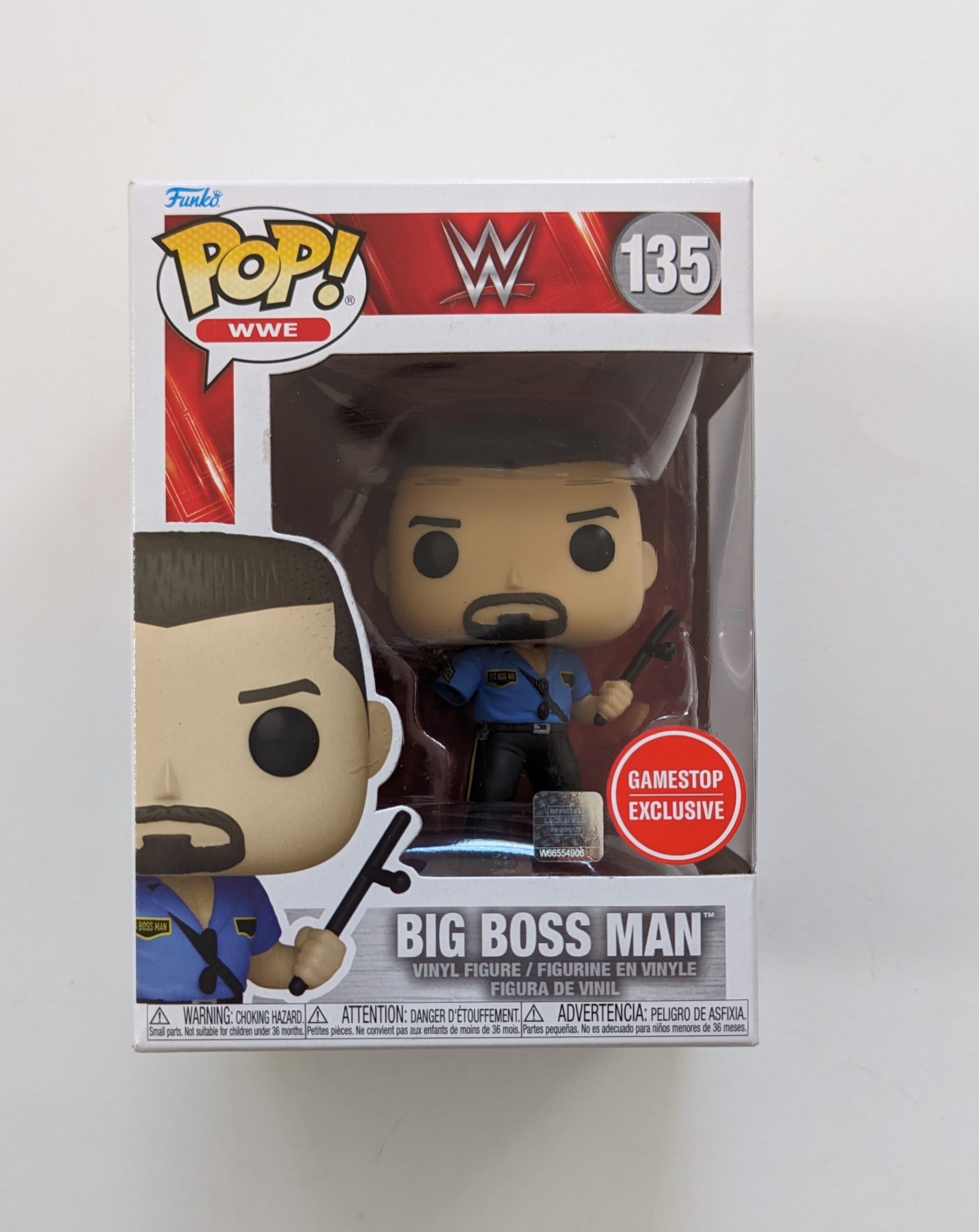 2023 WWE Funko POP! Vinyls 135 Big Boss Man [Exclusive] – Wrestling ...