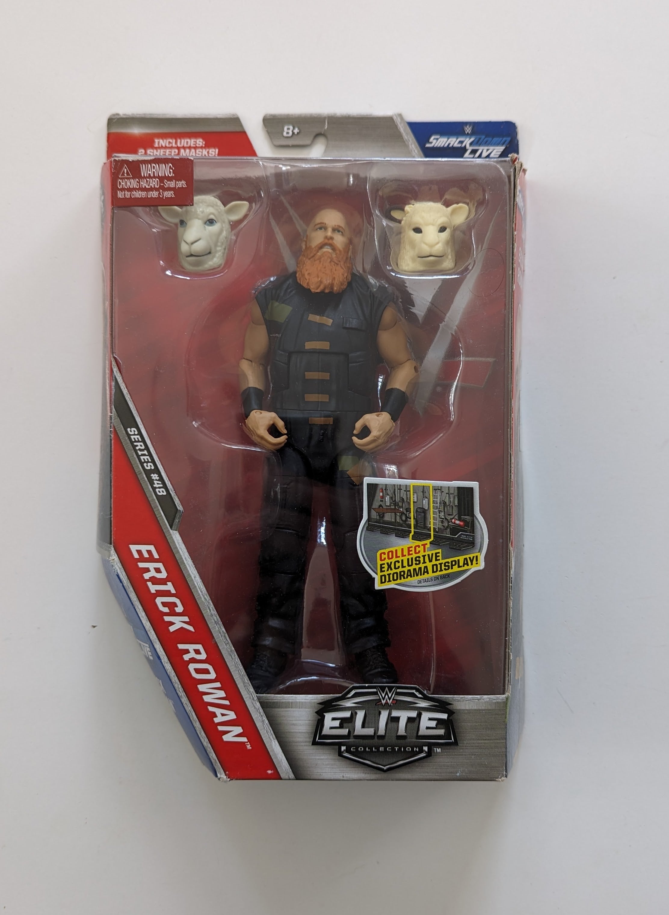 2017 WWE Mattel Elite Collection Series 48 Erick Rowan – Wrestling ...