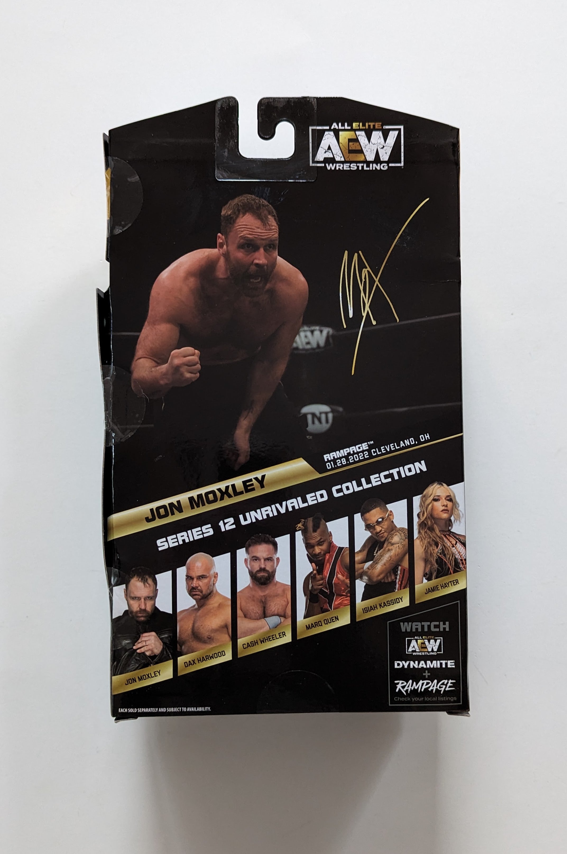 2023 AEW Jazwares Unrivaled Collection Series 12 #110 Jon Moxley [Chas ...
