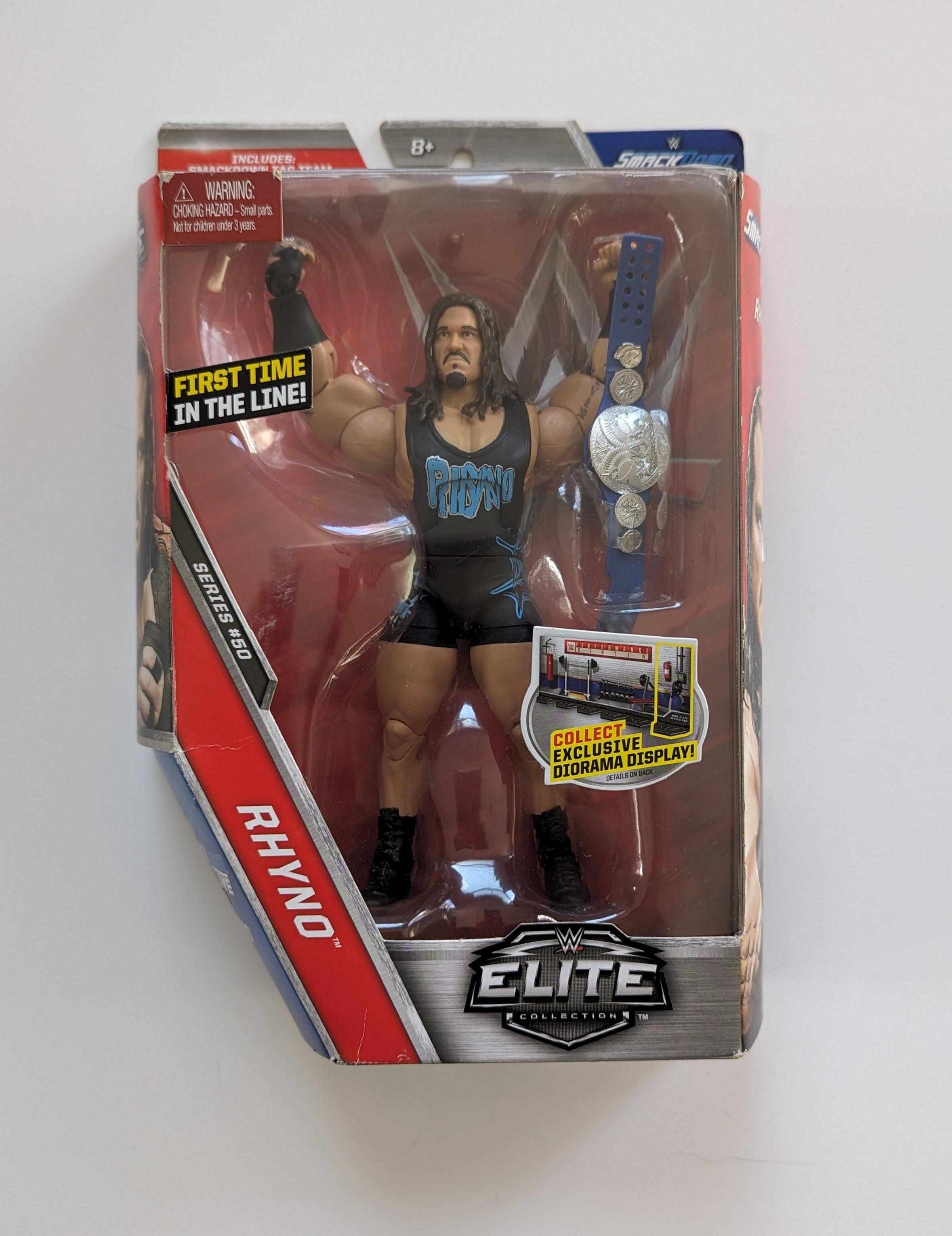2017 WWE Mattel Elite Collection Series 50 Rhyno – Wrestling Figure ...