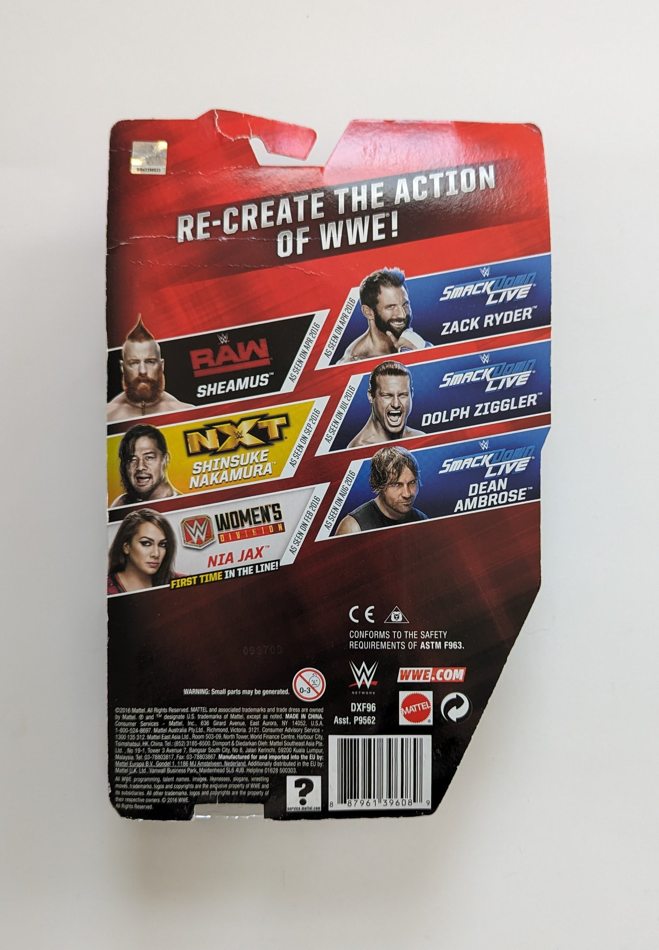 Mattel WWE Basic Mainline Series 51-100 – Page 6 – Wrestling Figure Database