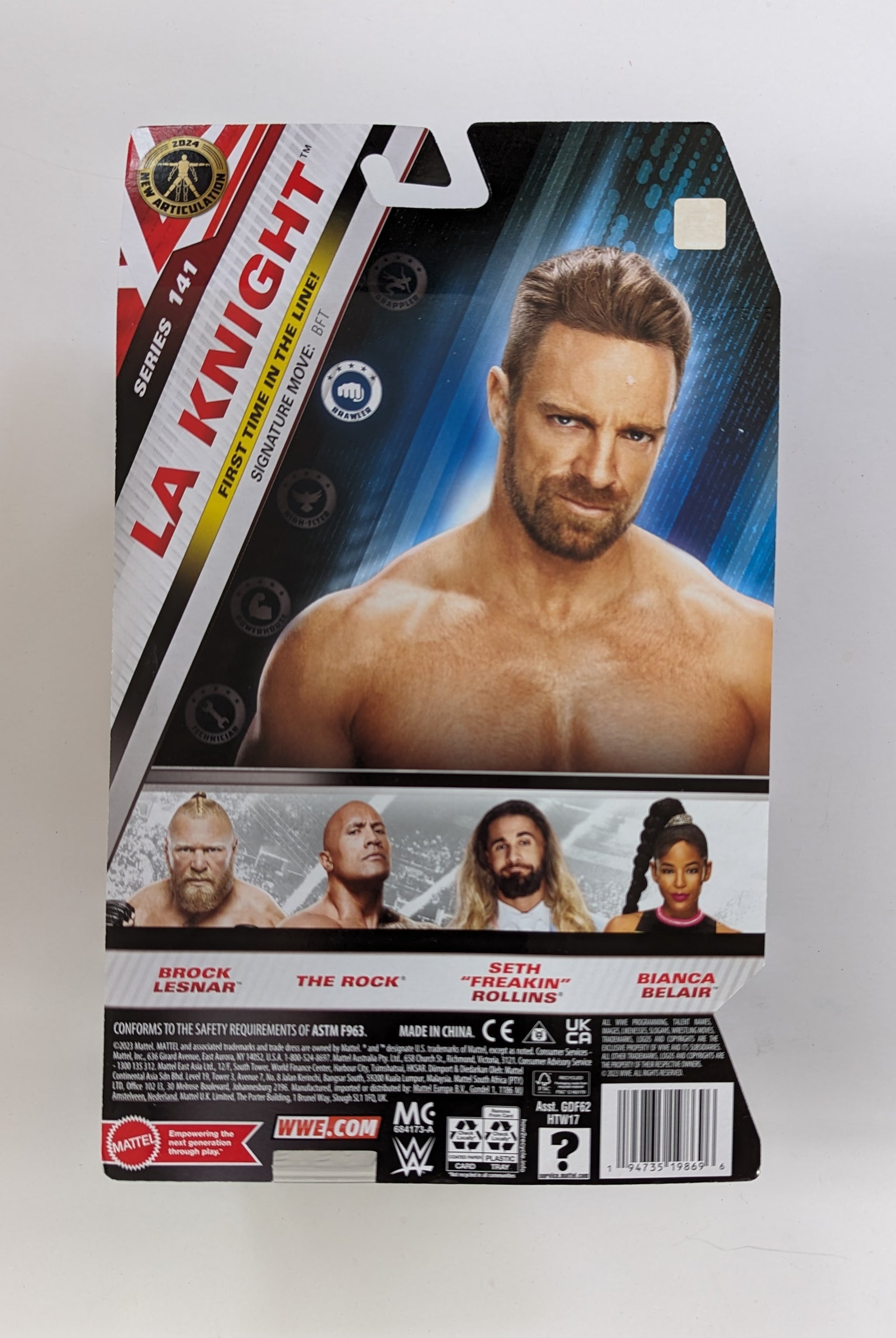 2023 WWE Mattel Basic Series 141 LA Knight [Chase] – Wrestling Figure ...