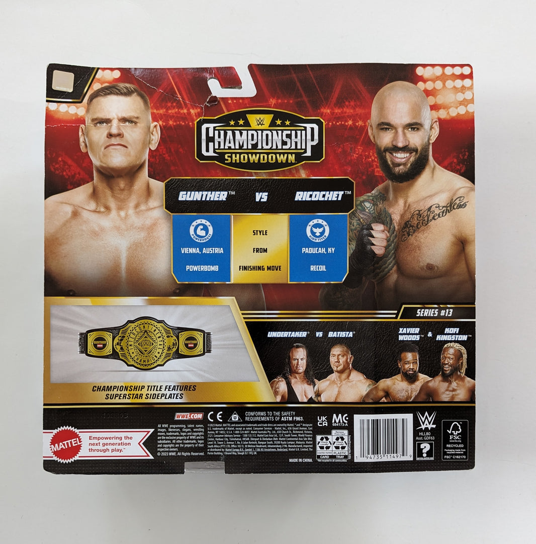 All Gunther [a.k.a. WALTER] Wrestling Action Figures – Wrestling Figure ...