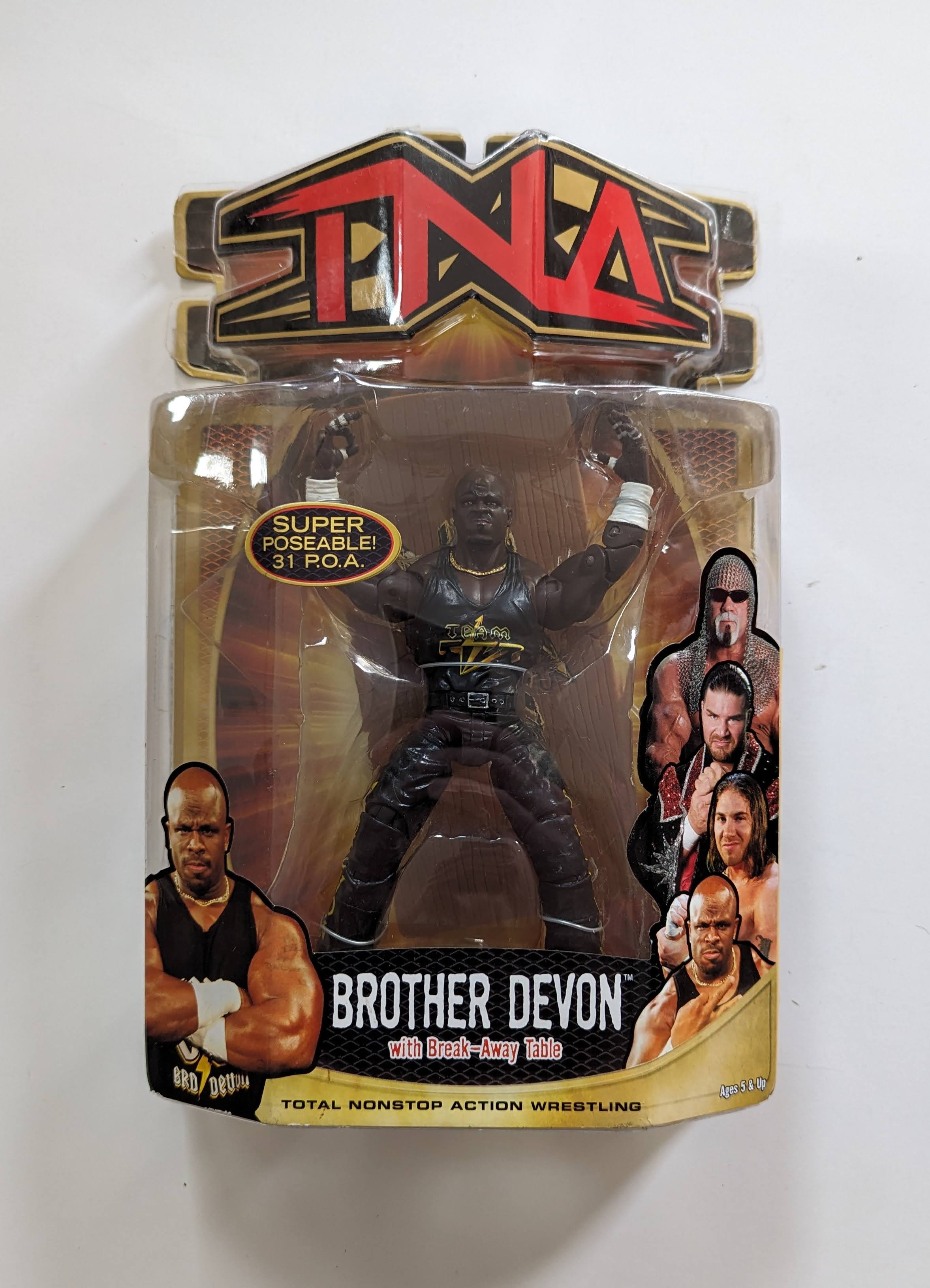 2007 Total Nonstop Action [TNA] Marvel Toys Series 7 Brother Devon ...
