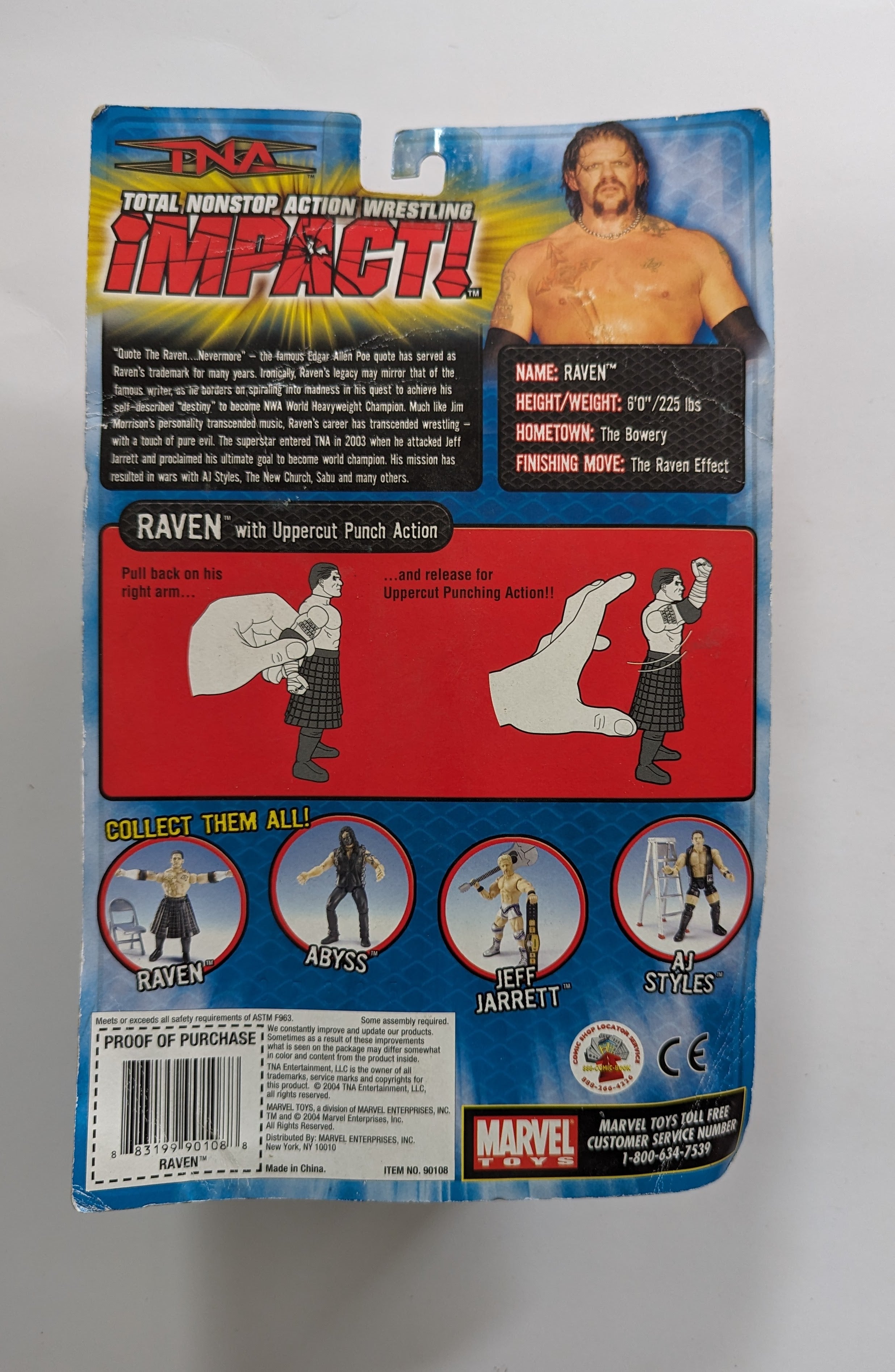 Marvel Toys TNA/Impact! Wrestling Action Figures – Wrestling Figure ...