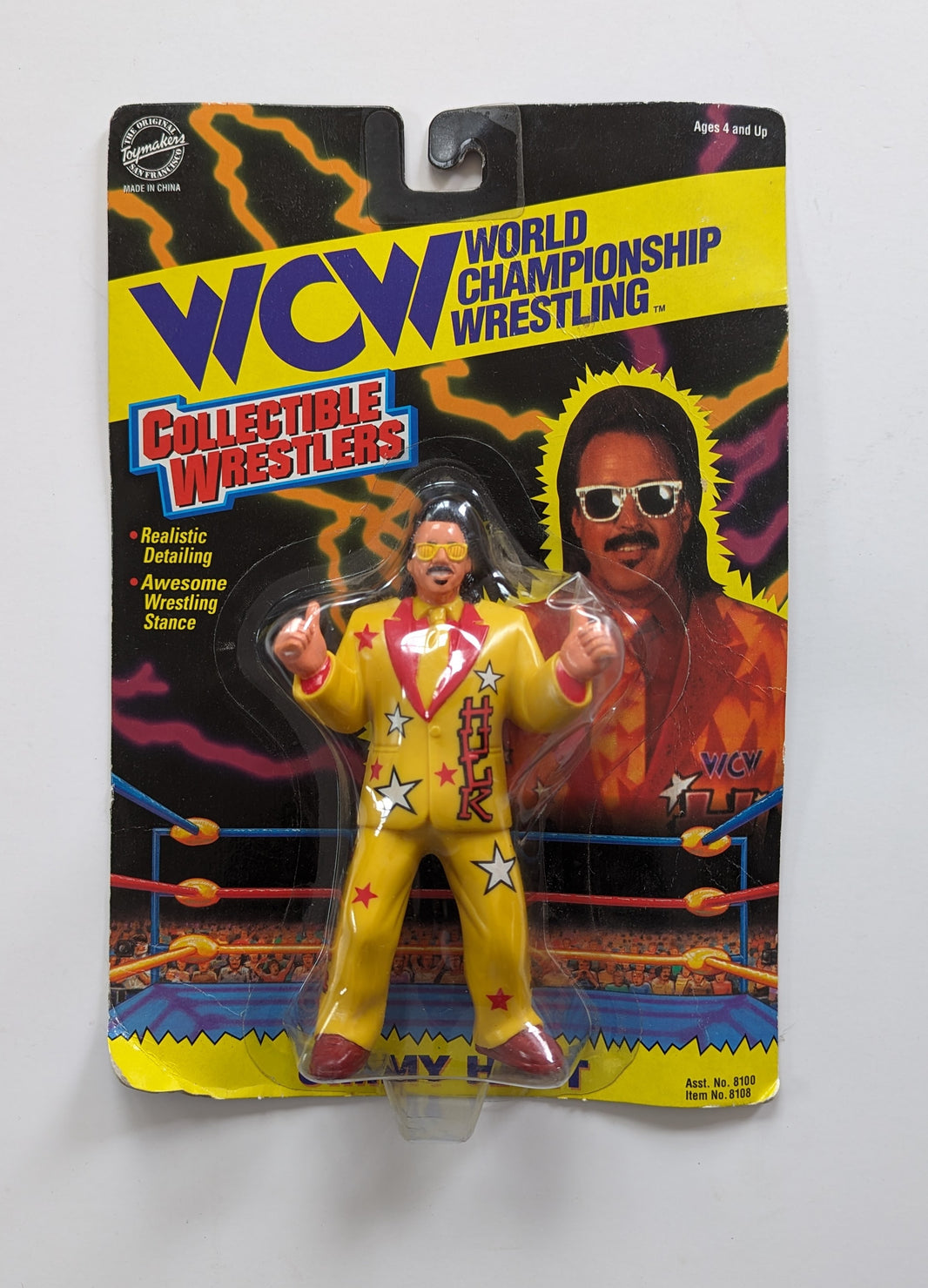 Original San Francisco Toy Makers WCW Wrestling Action Figures ...