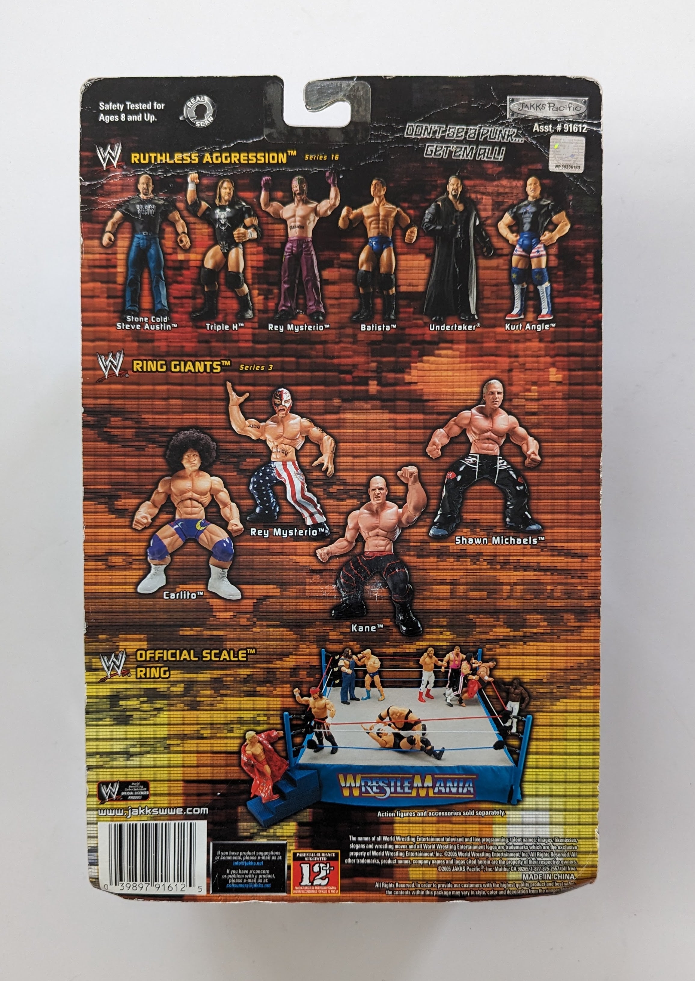 All Mabel [a.k.a. Viscera & Big Daddy V] Wrestling Action Figures ...