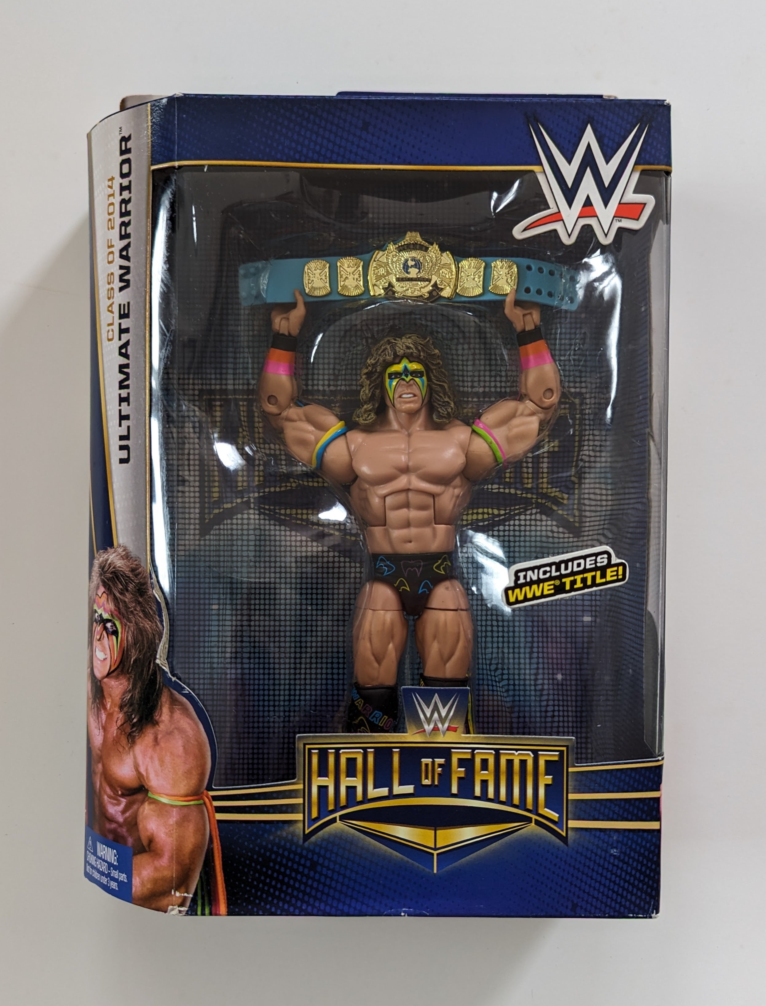 2014 WWE Mattel Elite Collection Hall of Fame Series 1 Ultimate Warrio ...