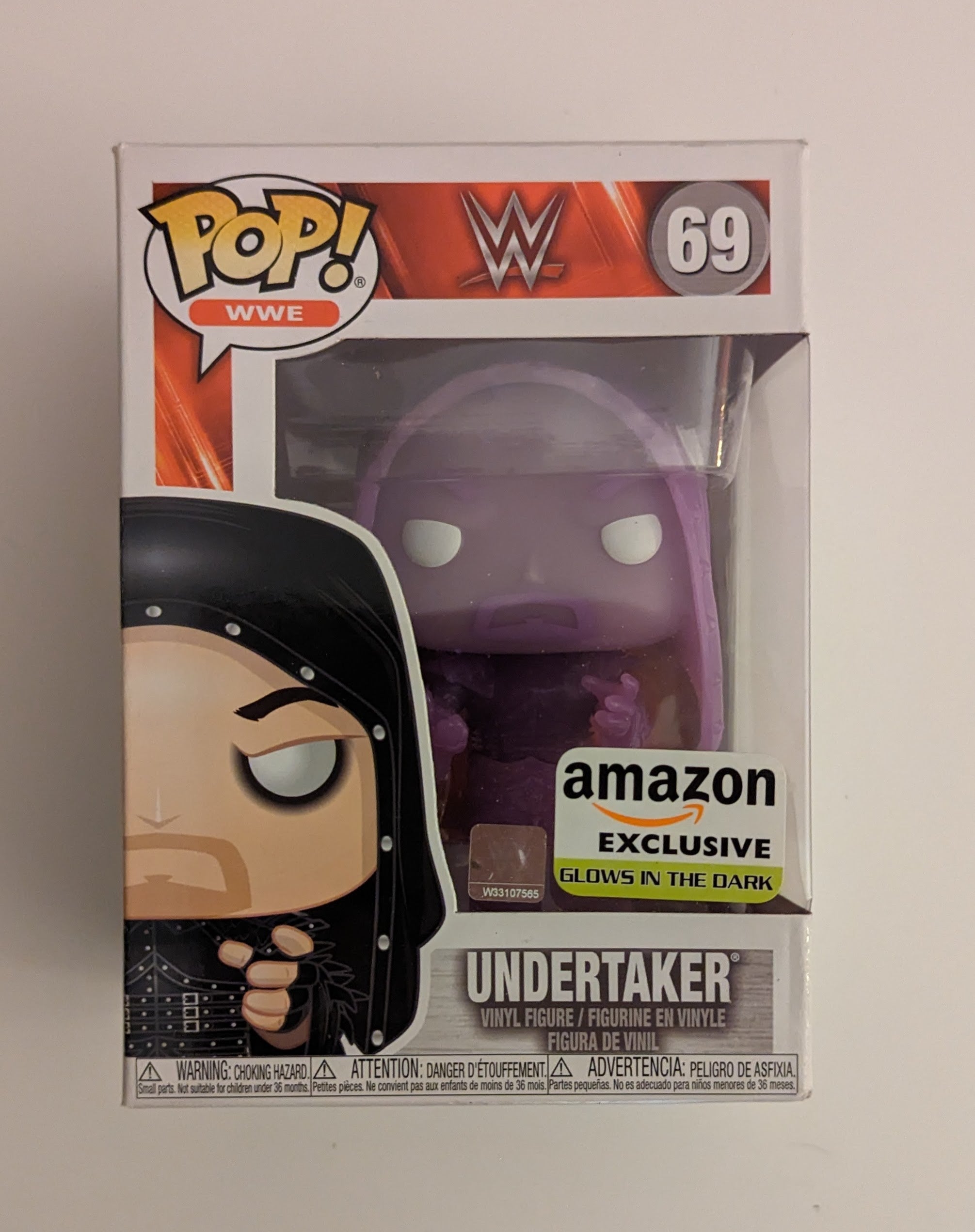 2020 WWE Funko POP! Vinyls 69 Undertaker [Exclusive] – Wrestling Figure ...