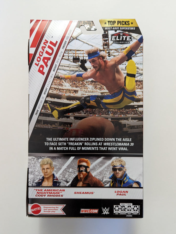 All Logan Paul Wrestling Action Figures – Wrestling Figure Database