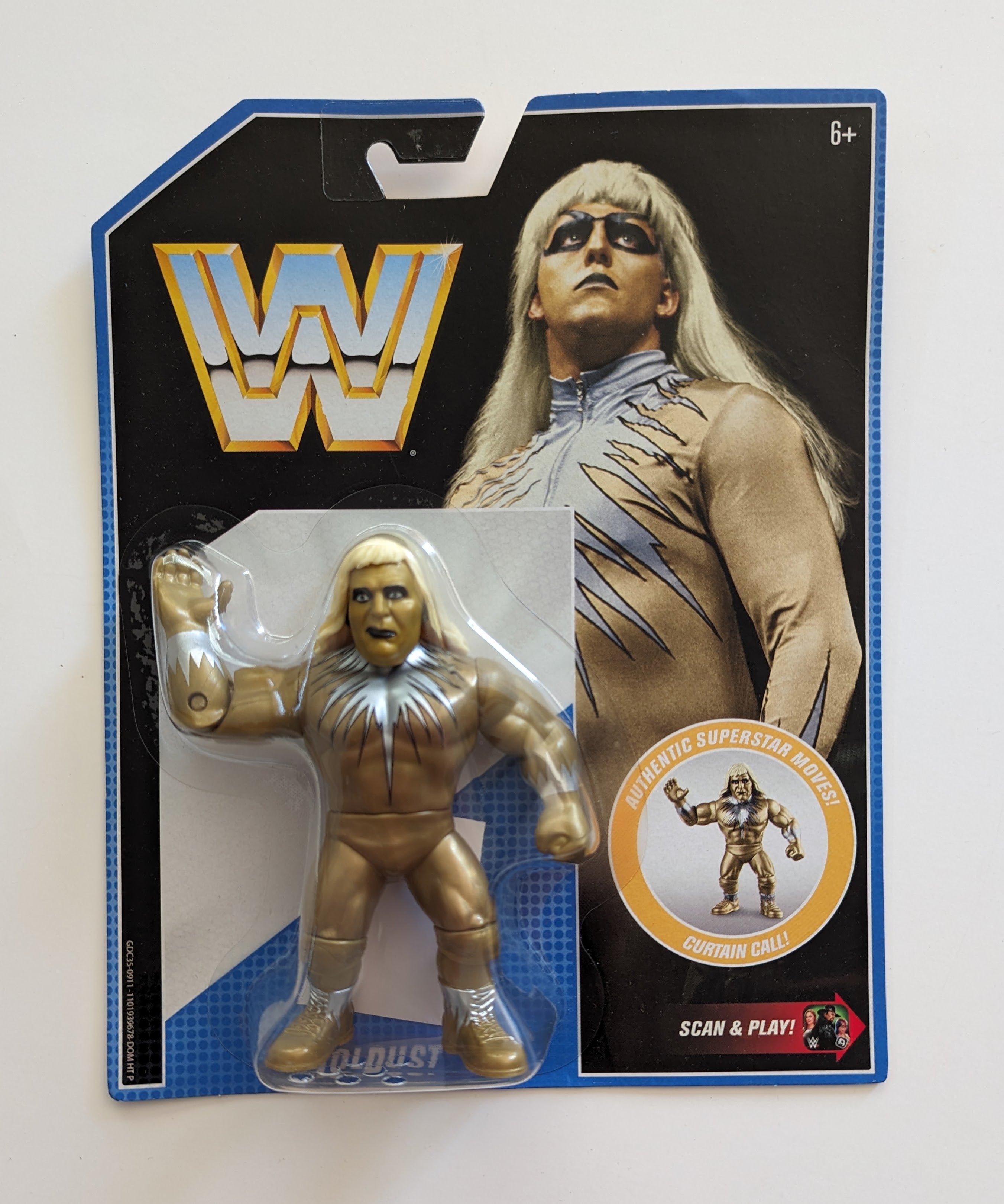 2019 WWE Mattel Retro Series 9 Goldust – Wrestling Figure Database