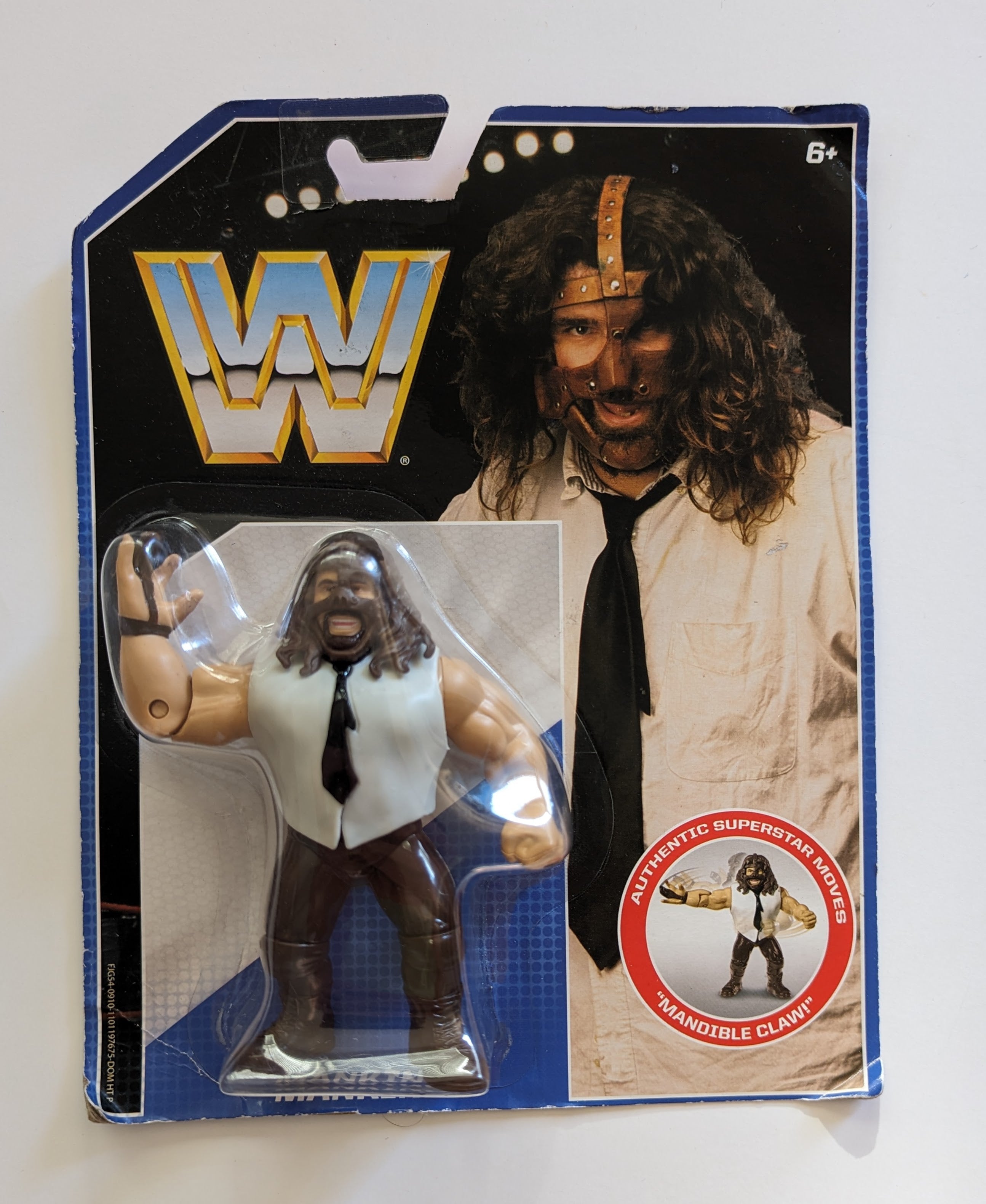 2017 WWE Mattel Retro Series 2 Mankind with Mandible Claw! [Exclusive] – Wrestling Figure Database