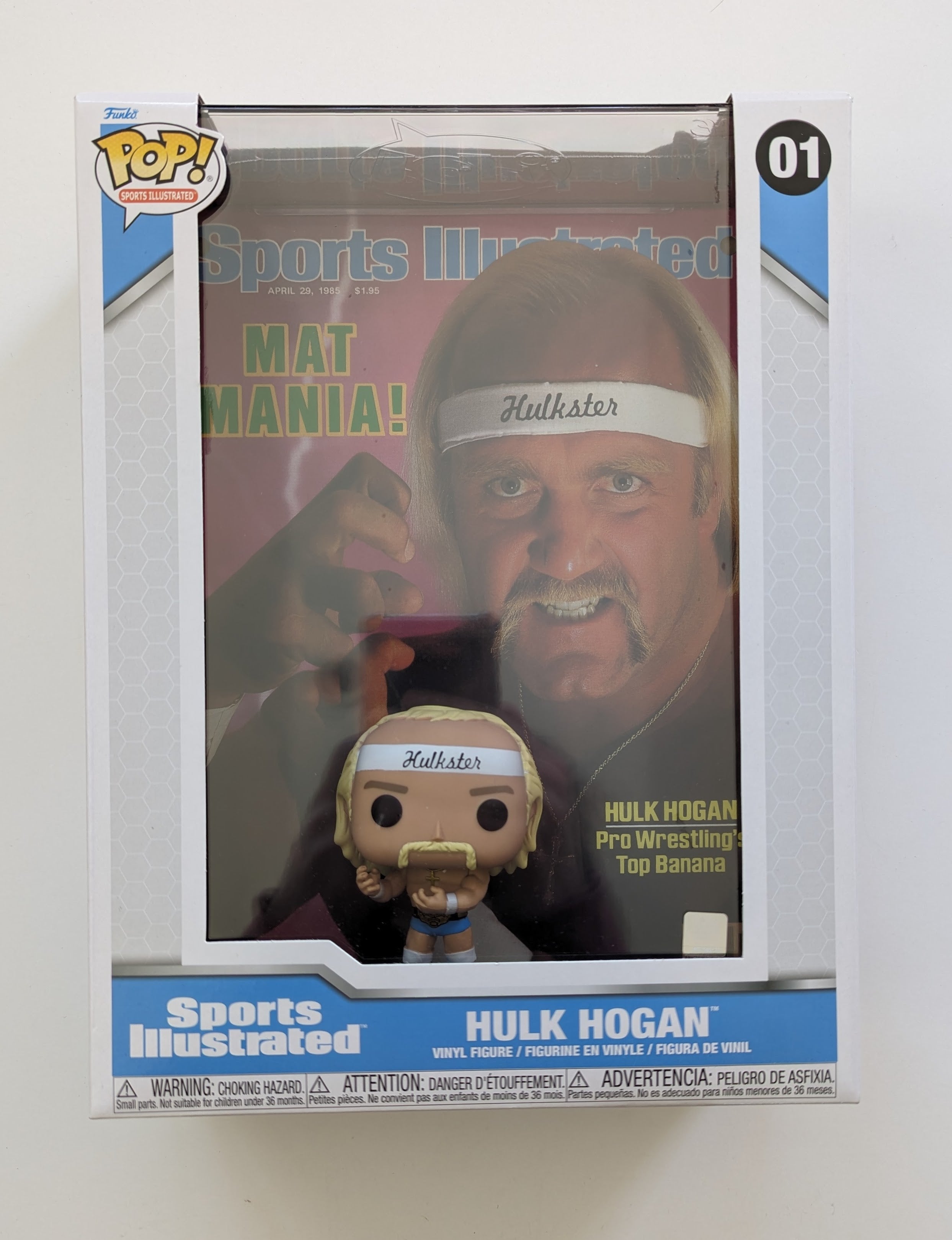 2024 WWE Funko POP! Sports Illustrated Magazine Covers 01 Hulk Hogan ...
