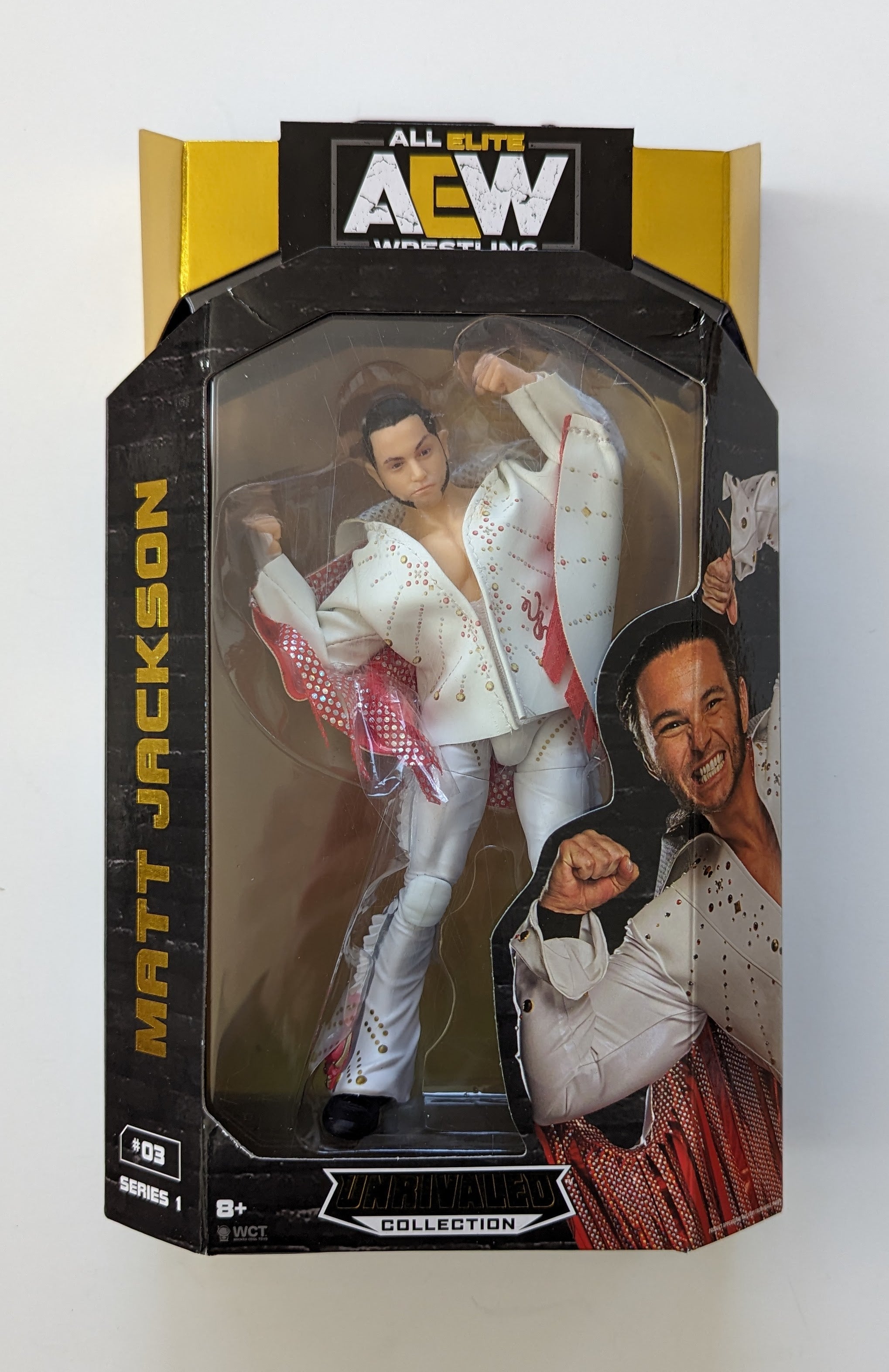 2020 AEW Jazwares Unrivaled Collection Series 1 #03 Matt Jackson ...