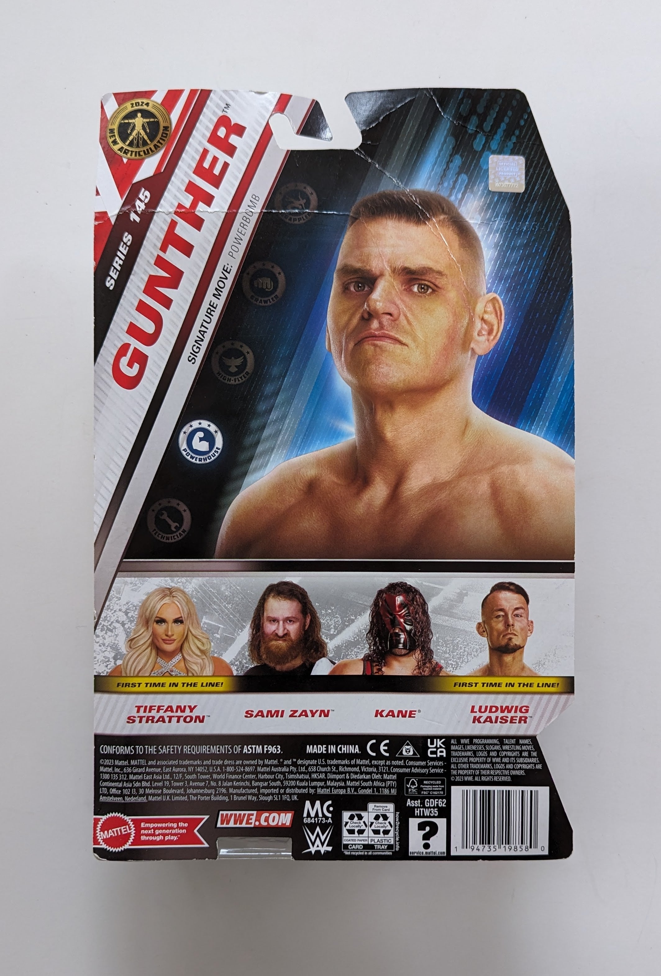 All Gunther [a.k.a. WALTER] Wrestling Action Figures – Wrestling Figure ...
