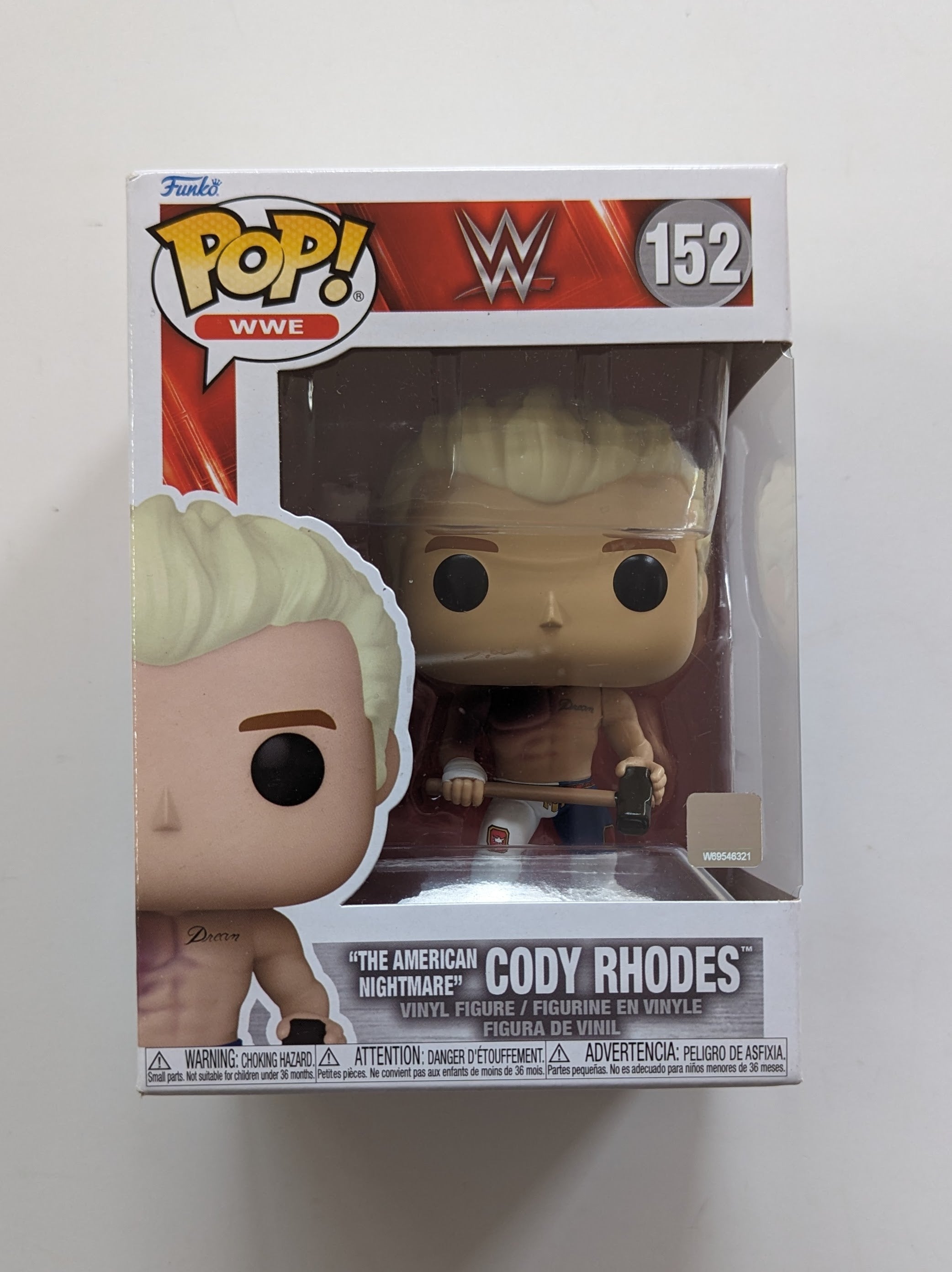 2024 WWE Funko POP! Vinyls 152 "The American Nightmare" Cody Rhodes ...