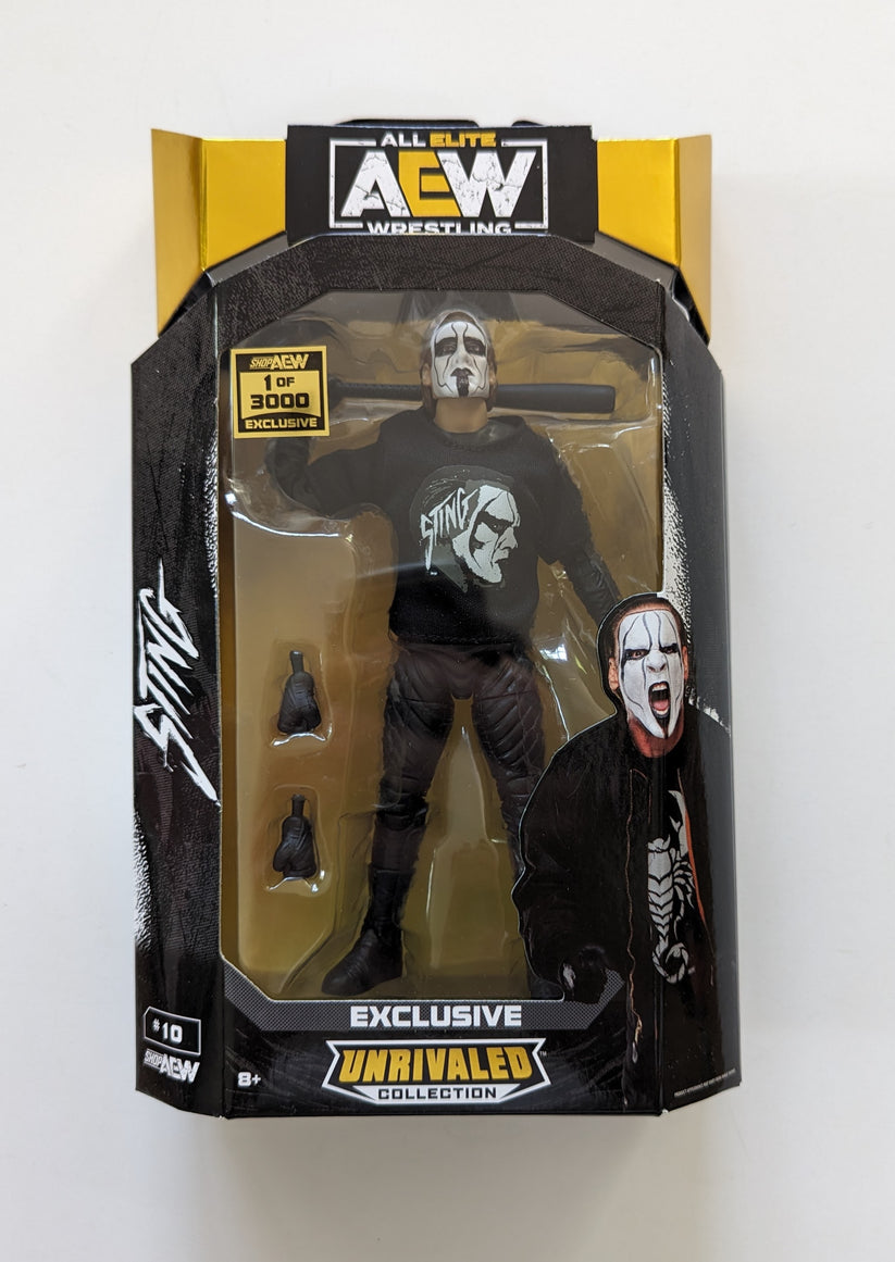 2024 AEW Jazwares Unrivaled Collection Shop AEW Exclusive #10 Sting ...