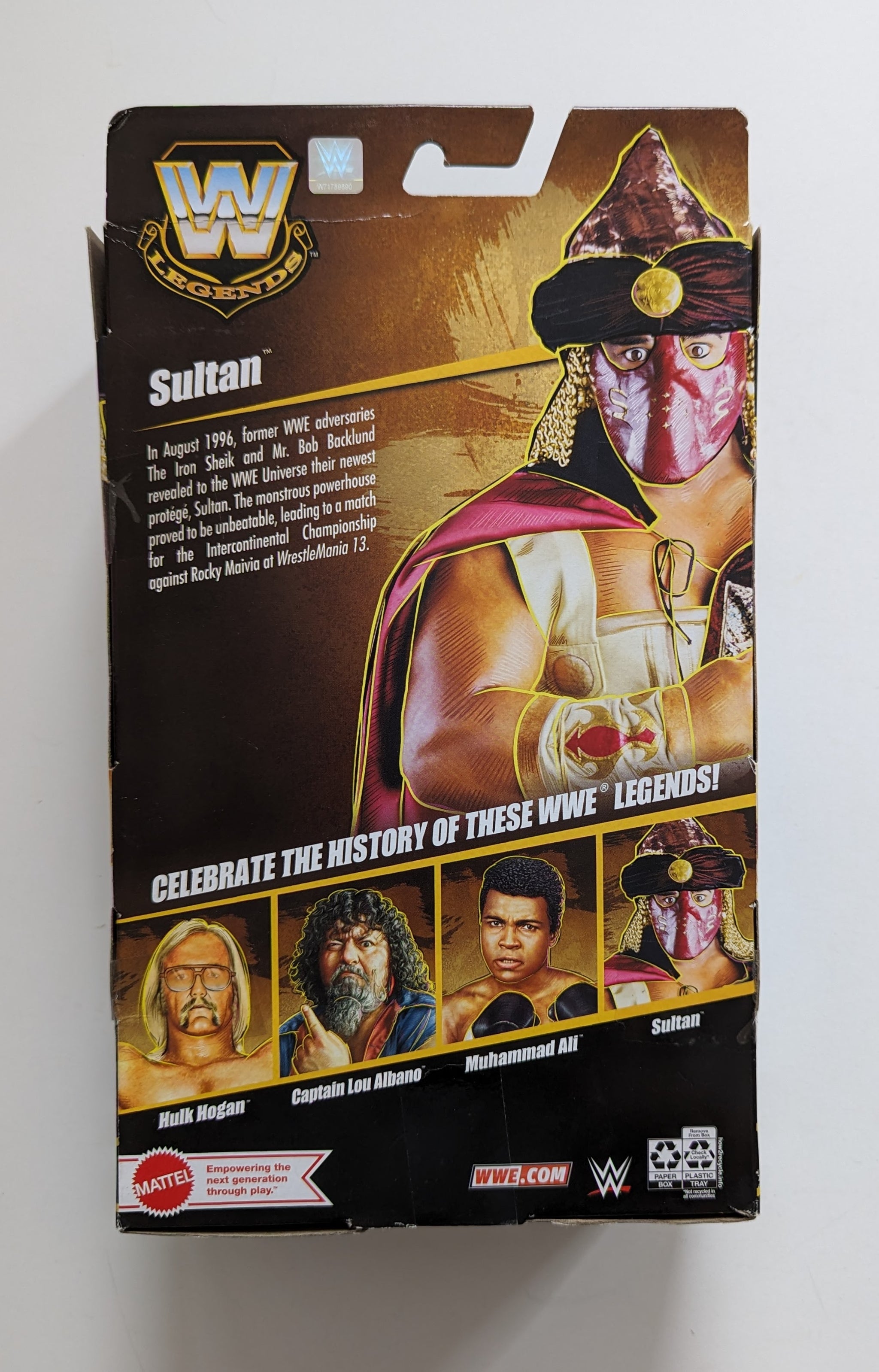 2024 WWE Mattel Elite Collection Legends Series 22 The Sultan [Exclusi ...