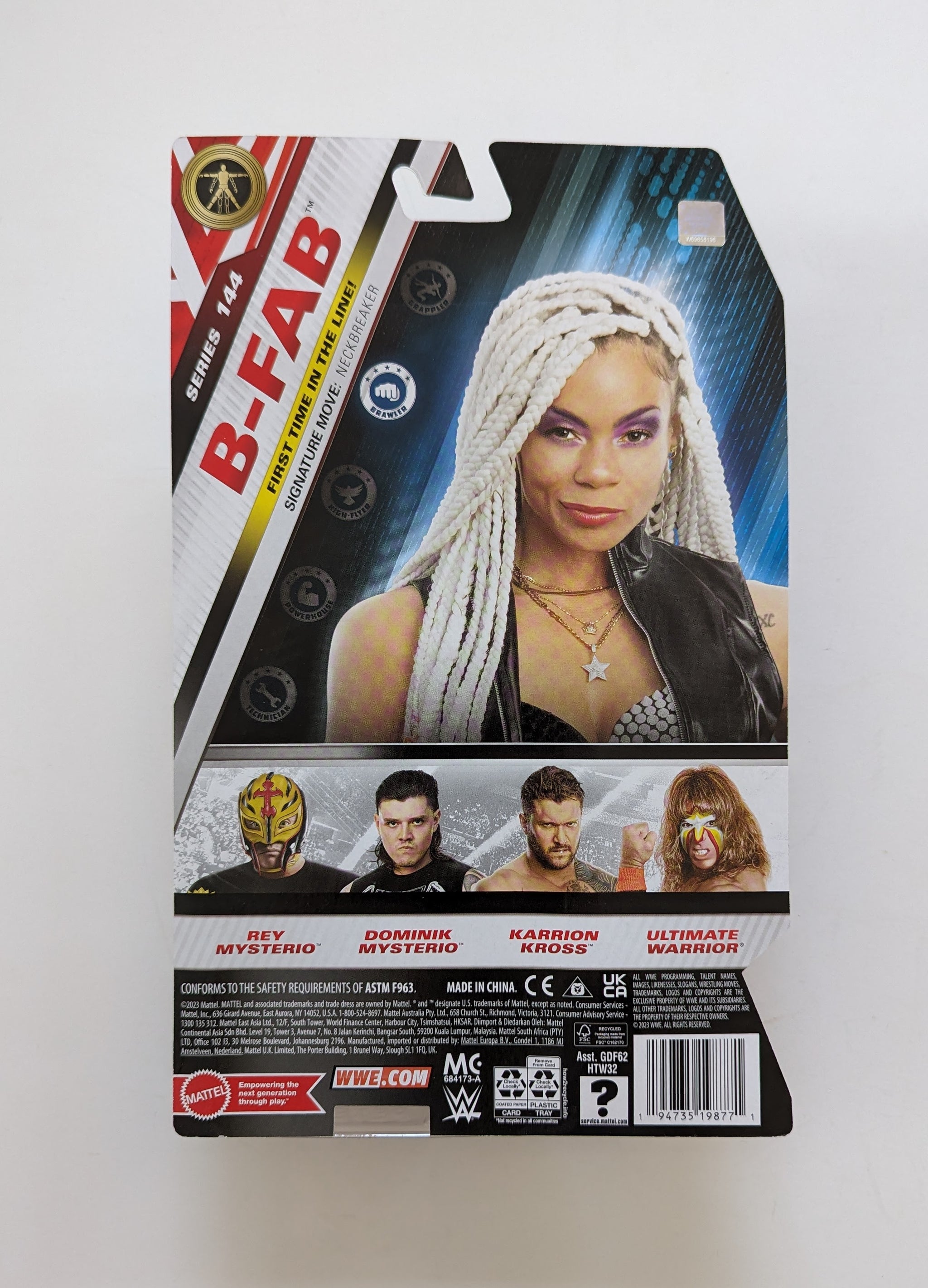 2024 WWE Mattel Basic Series 144 B-Fab – Wrestling Figure Database