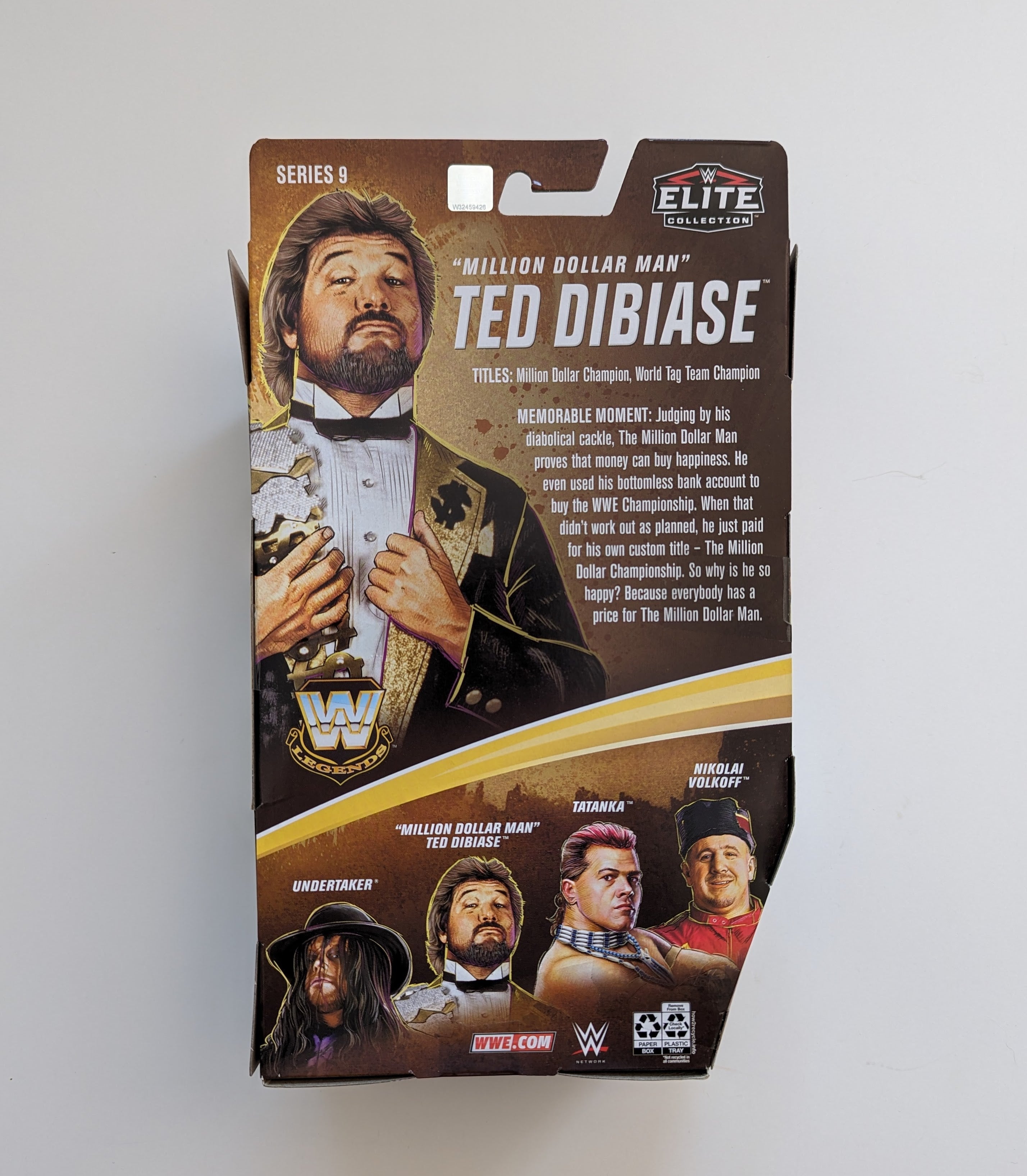 2021 WWE Mattel Elite Collection Legends Series 9 "Million Dollar Man" – Wrestling Figure Database