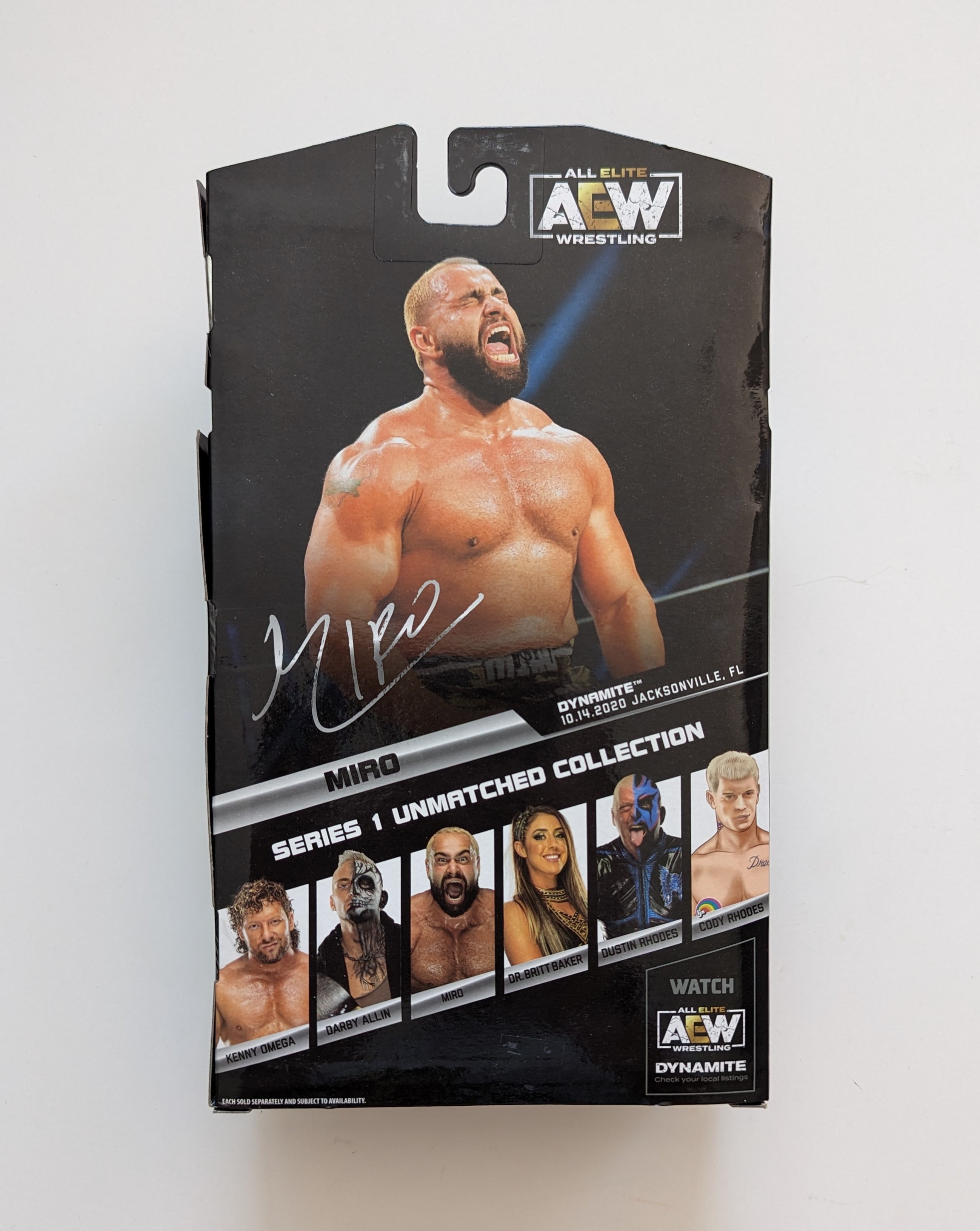 Jazwares AEW Unmatched Collection – Wrestling Figure Database