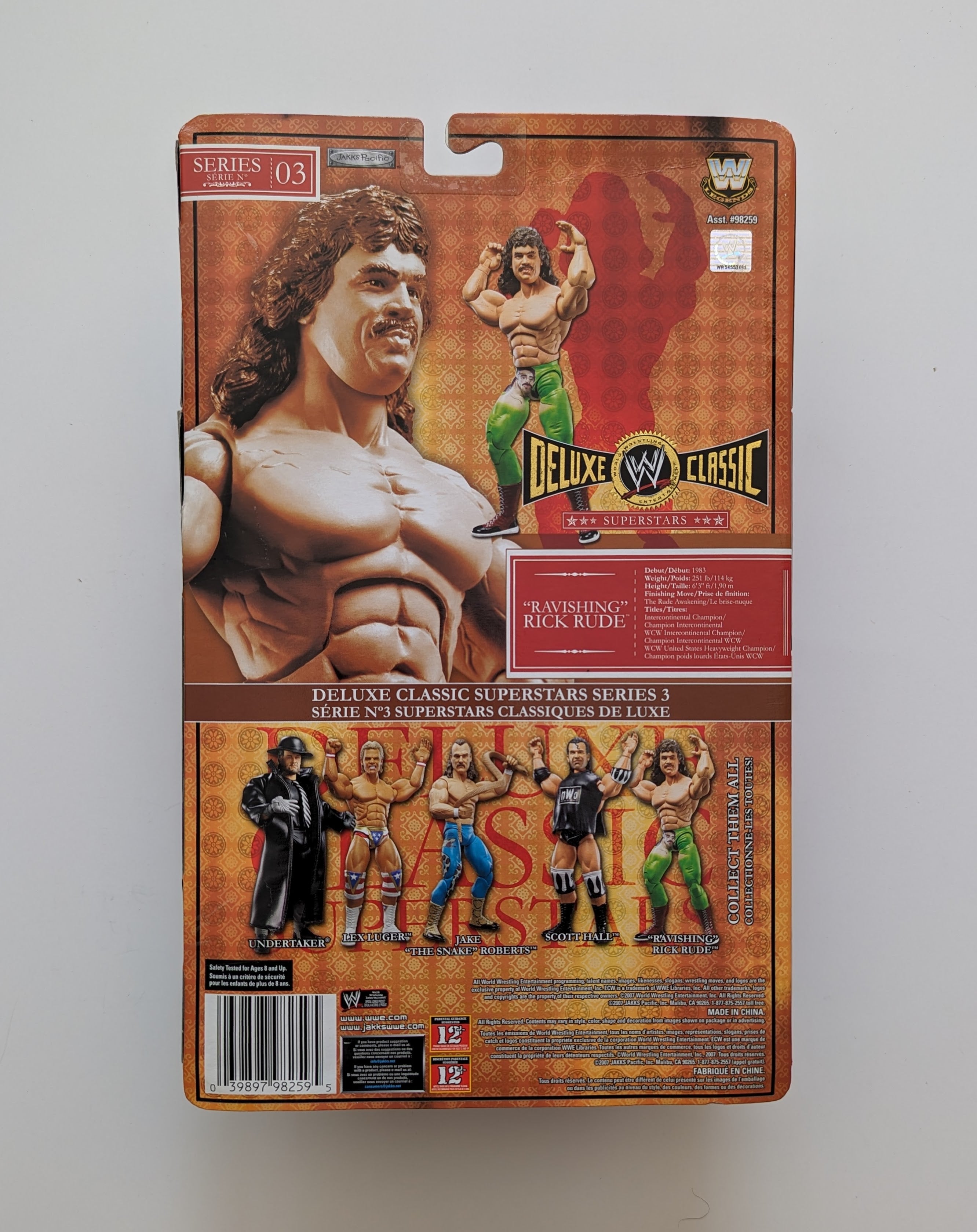 All Rick Rude Wrestling Action Figures – Wrestling Figure Database