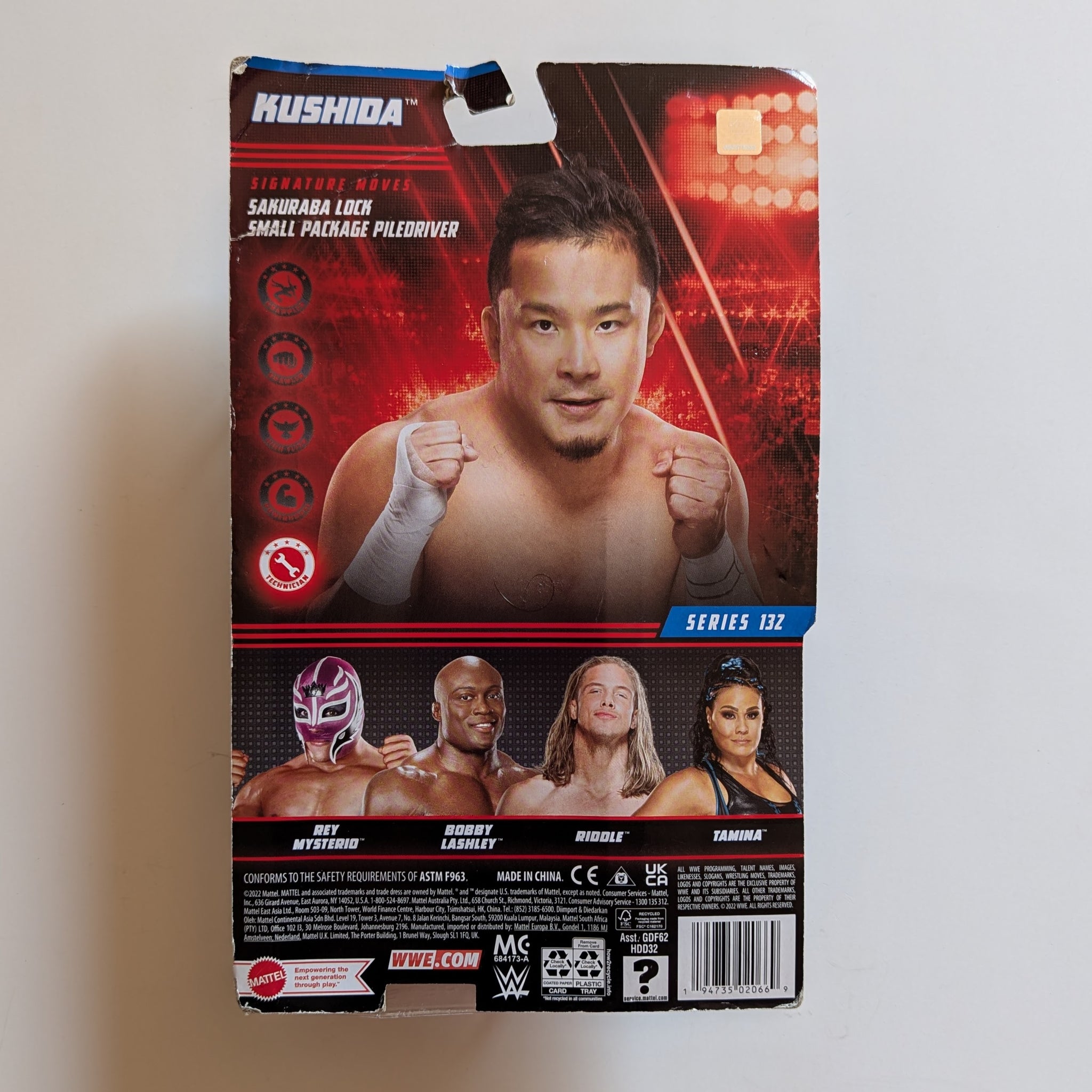 2022 WWE Mattel Basic Series 132 Kushida – Wrestling Figure Database